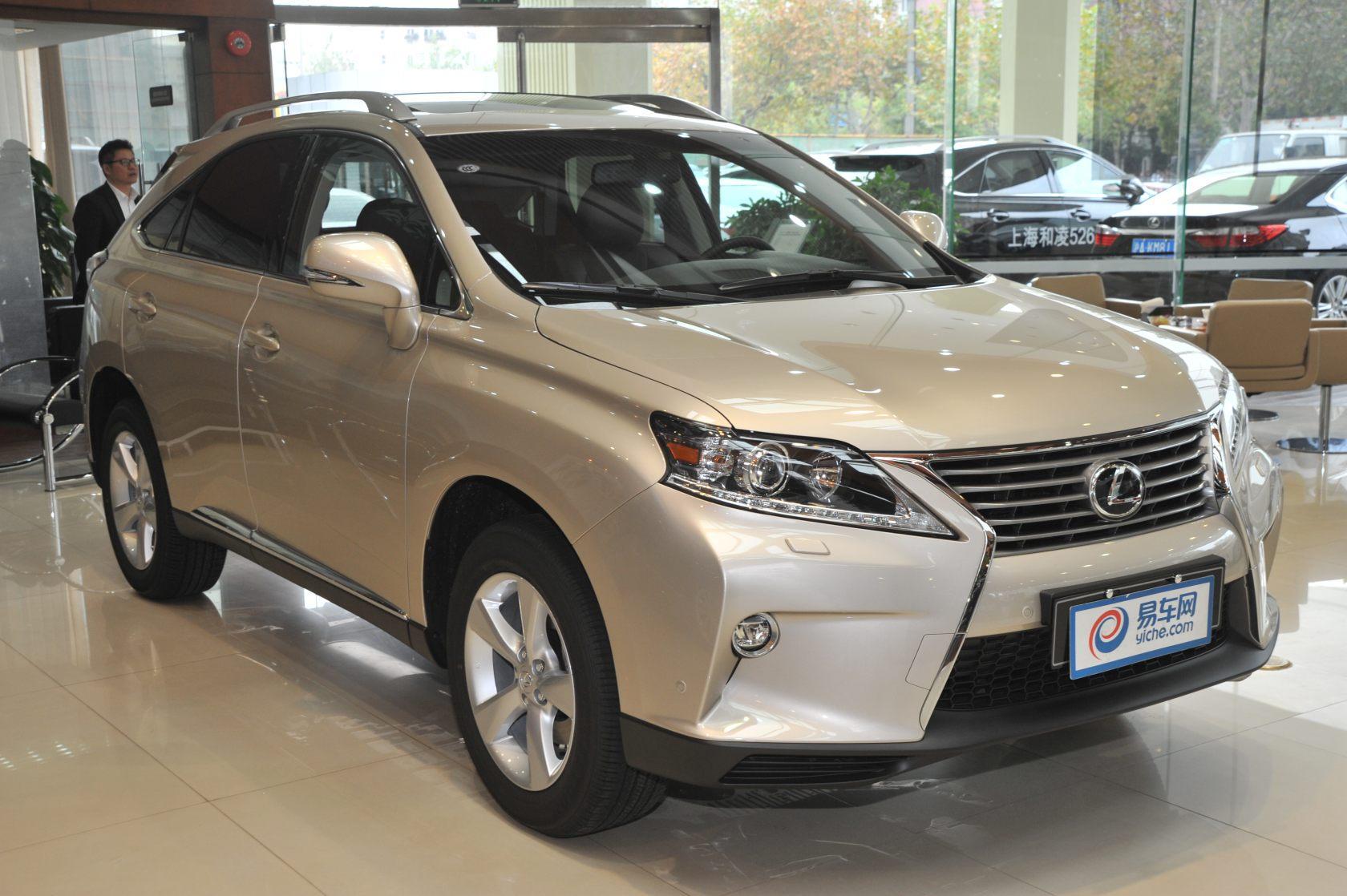 【雷克萨斯RX270 豪华版侧前45度车头向右水平图片-汽车图片大全】-易车