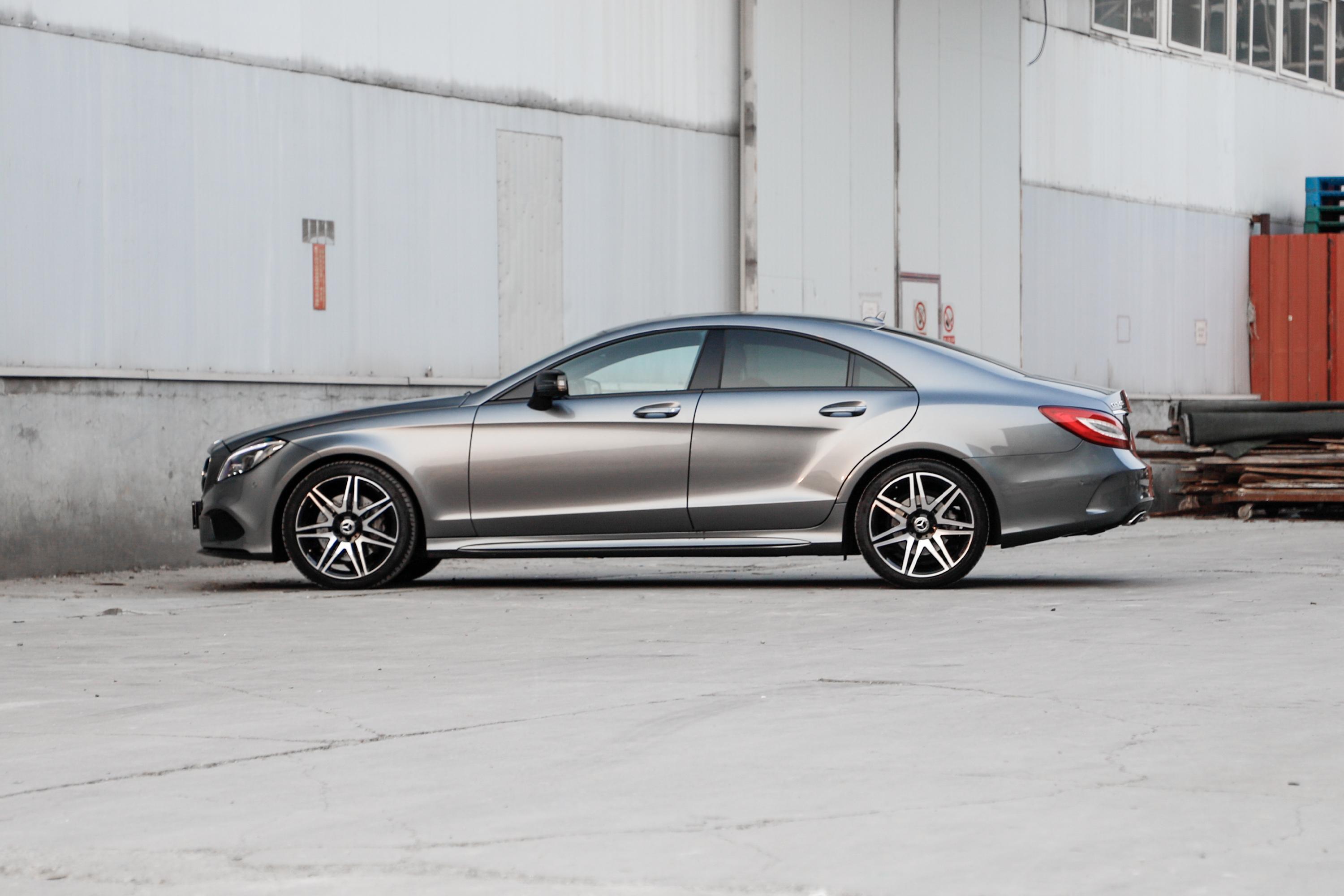 【奔驰CLS级CLS 400 4MATIC 逸彩版正侧车头向左水平图片-汽车图片大全】-易车