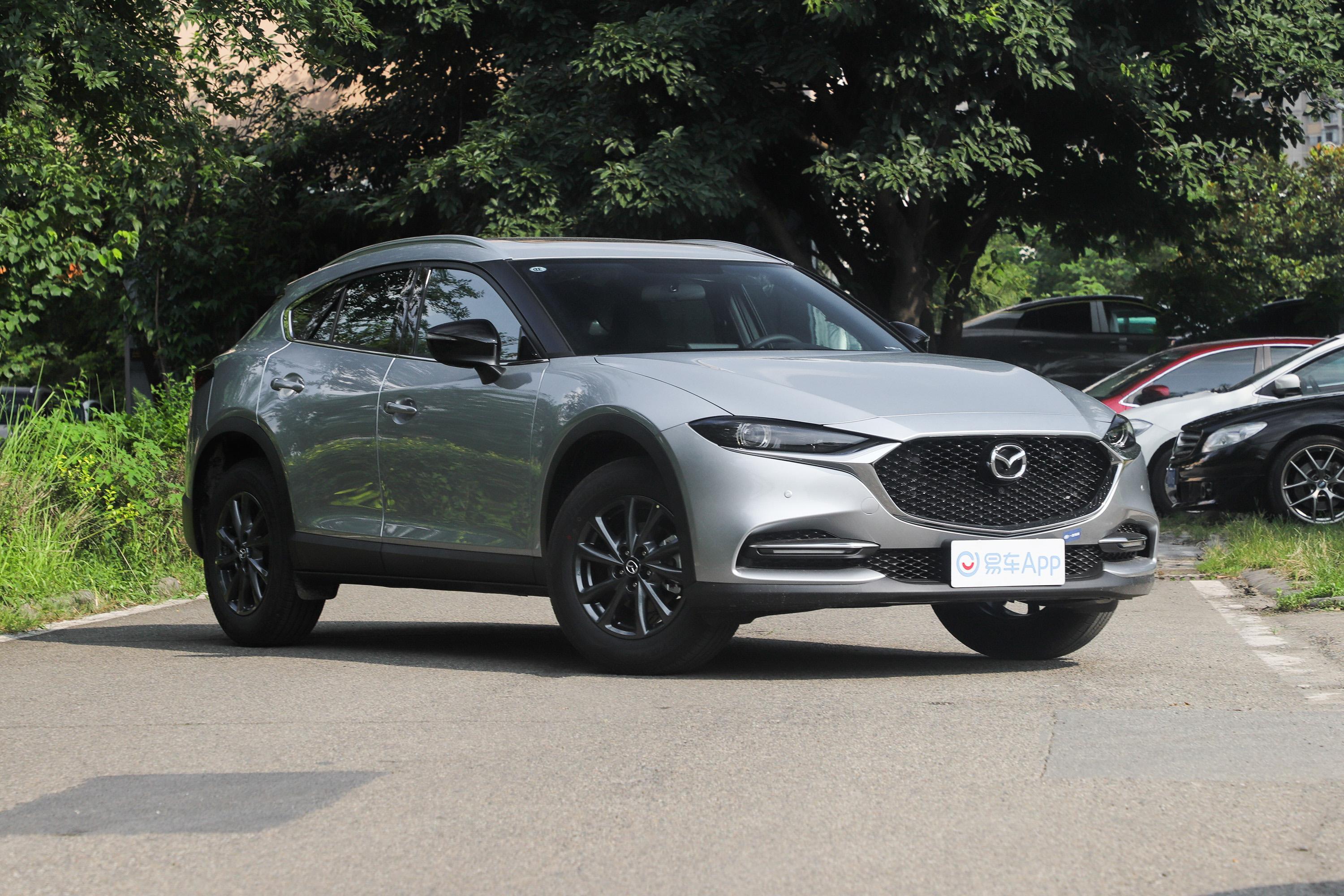 【马自达CX-42.0L 手自一体 两驱 蓝天品位版侧前45度车头向右水平图片-汽车图片大全】-易车