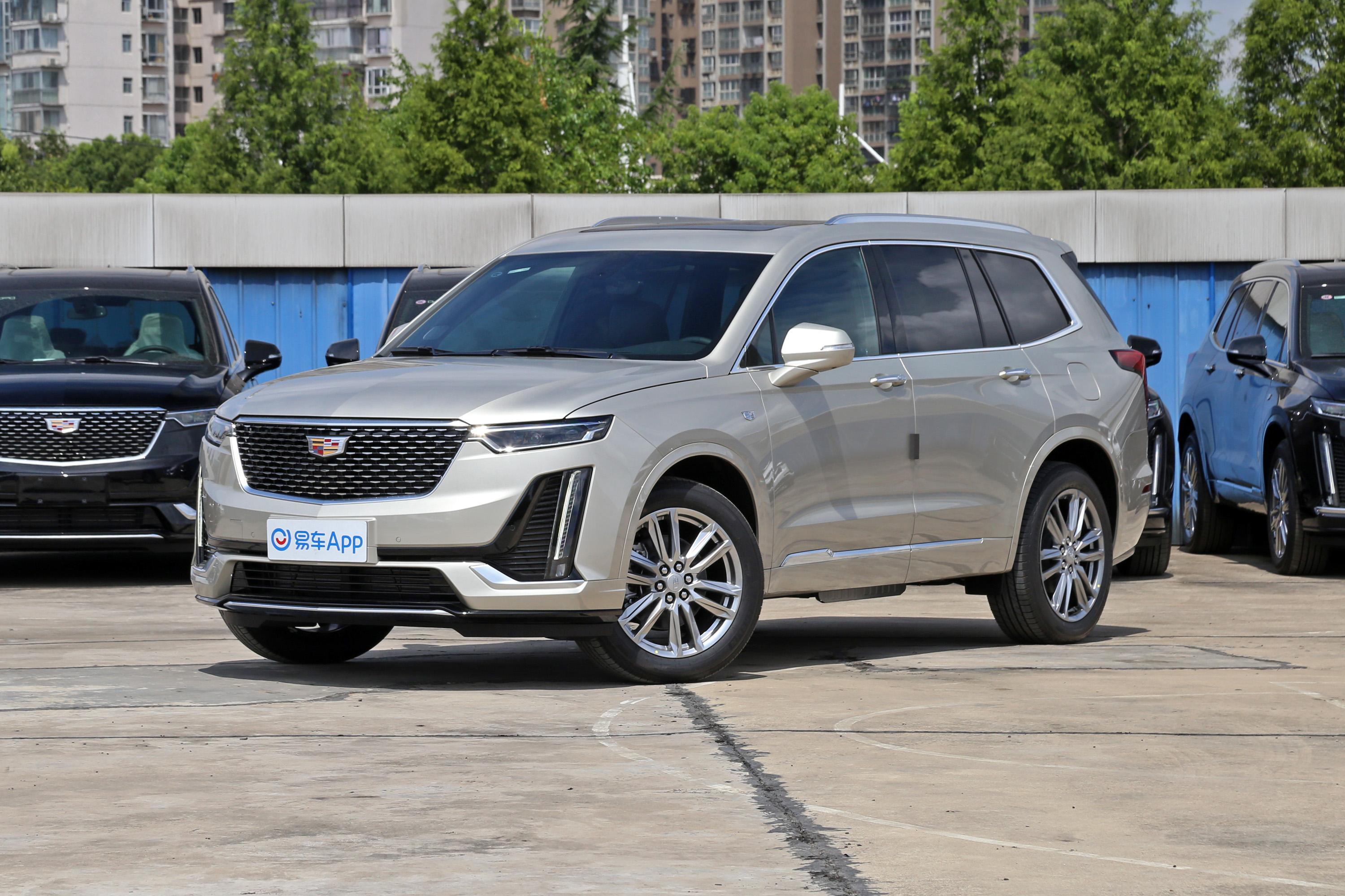 【凯迪拉克XT6轻混 2.0T 四驱豪华型 7座侧前45度车头向左水平图片-汽车图片大全】-易车