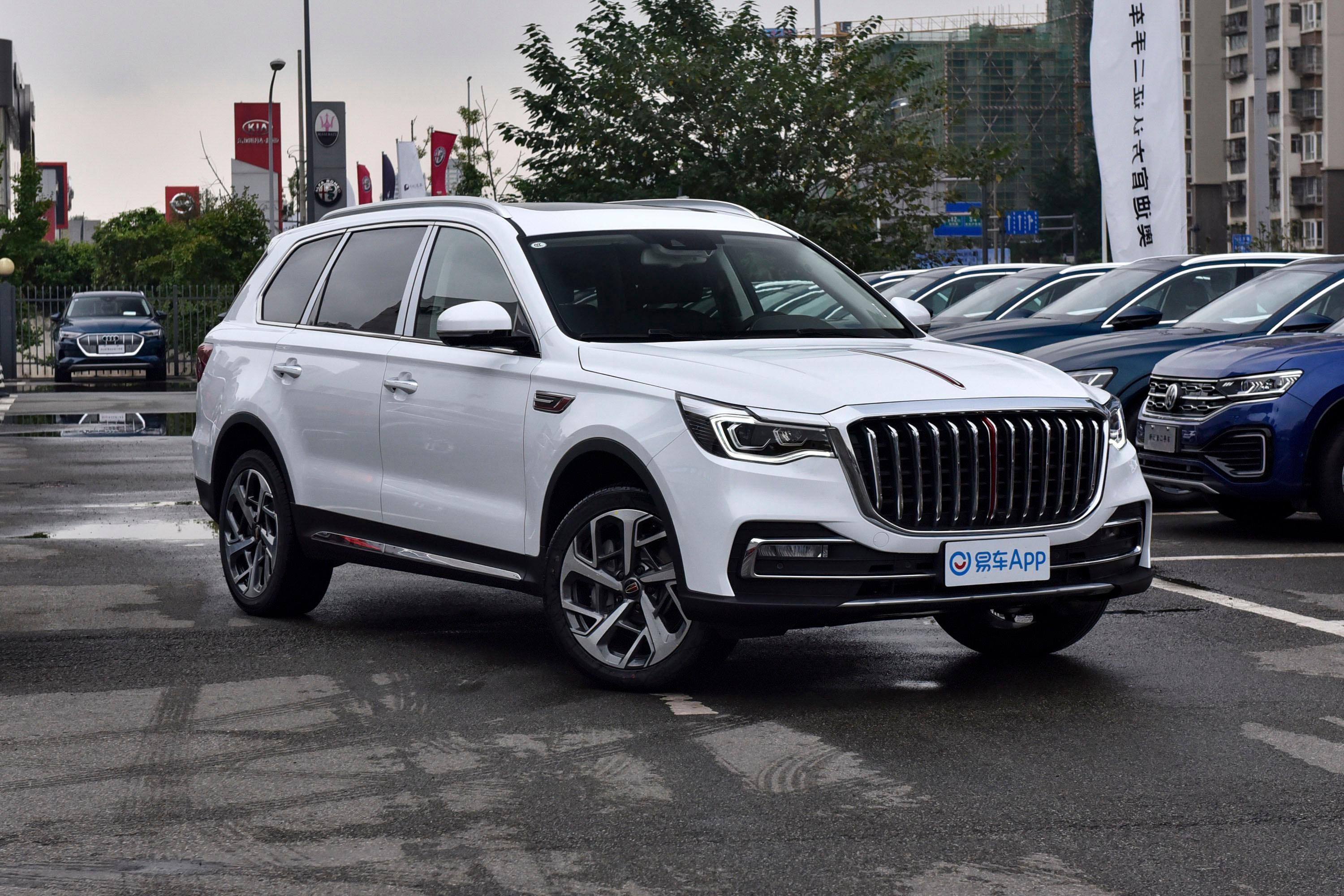 【红旗HS72.0T 双离合 两驱 智联旗畅版侧前45度车头向右水平图片-汽车图片大全】-易车