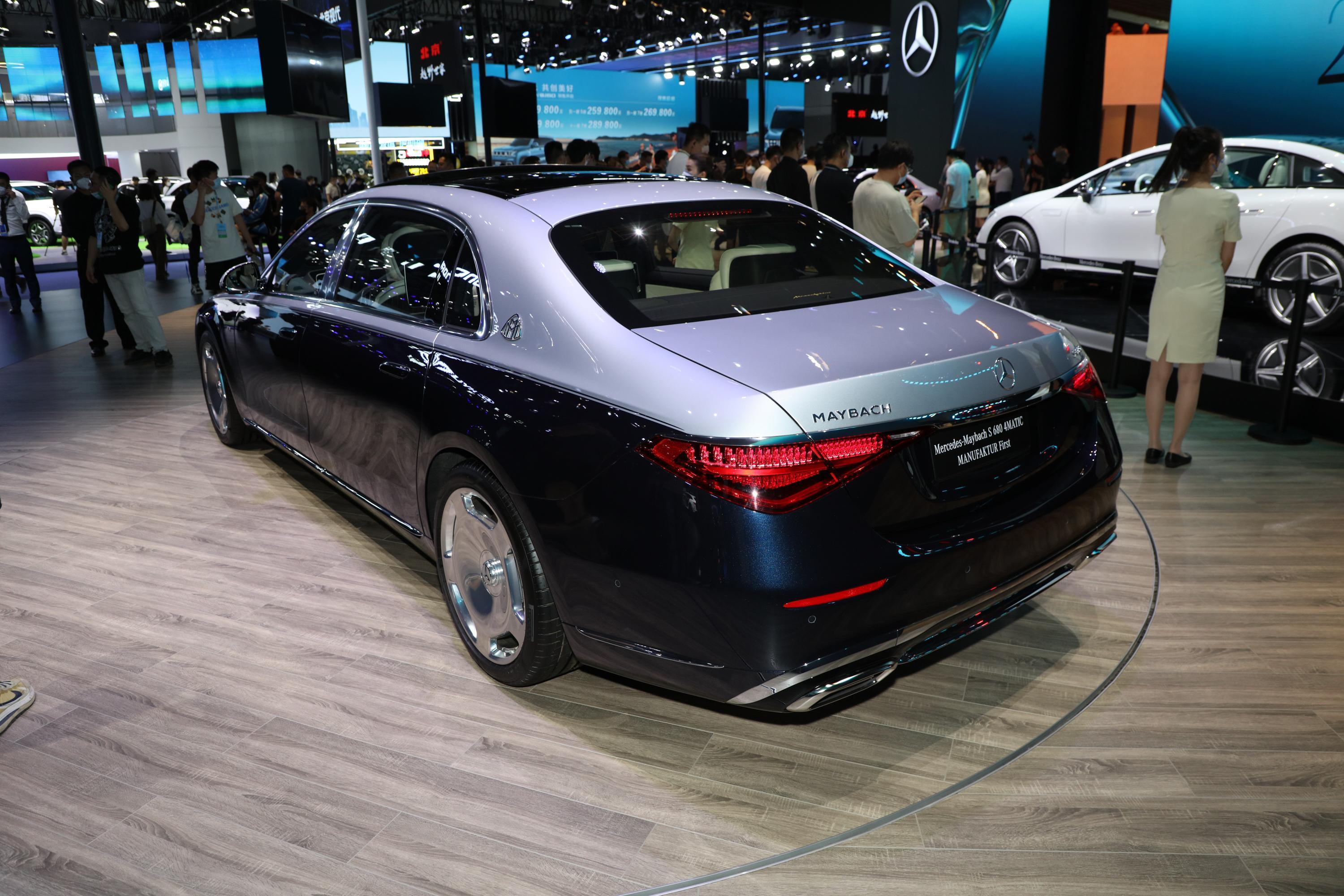 【迈巴赫S级S 680 4MATIC 匠心高定首发版-双色外观图片-汽车图片大全】-易车