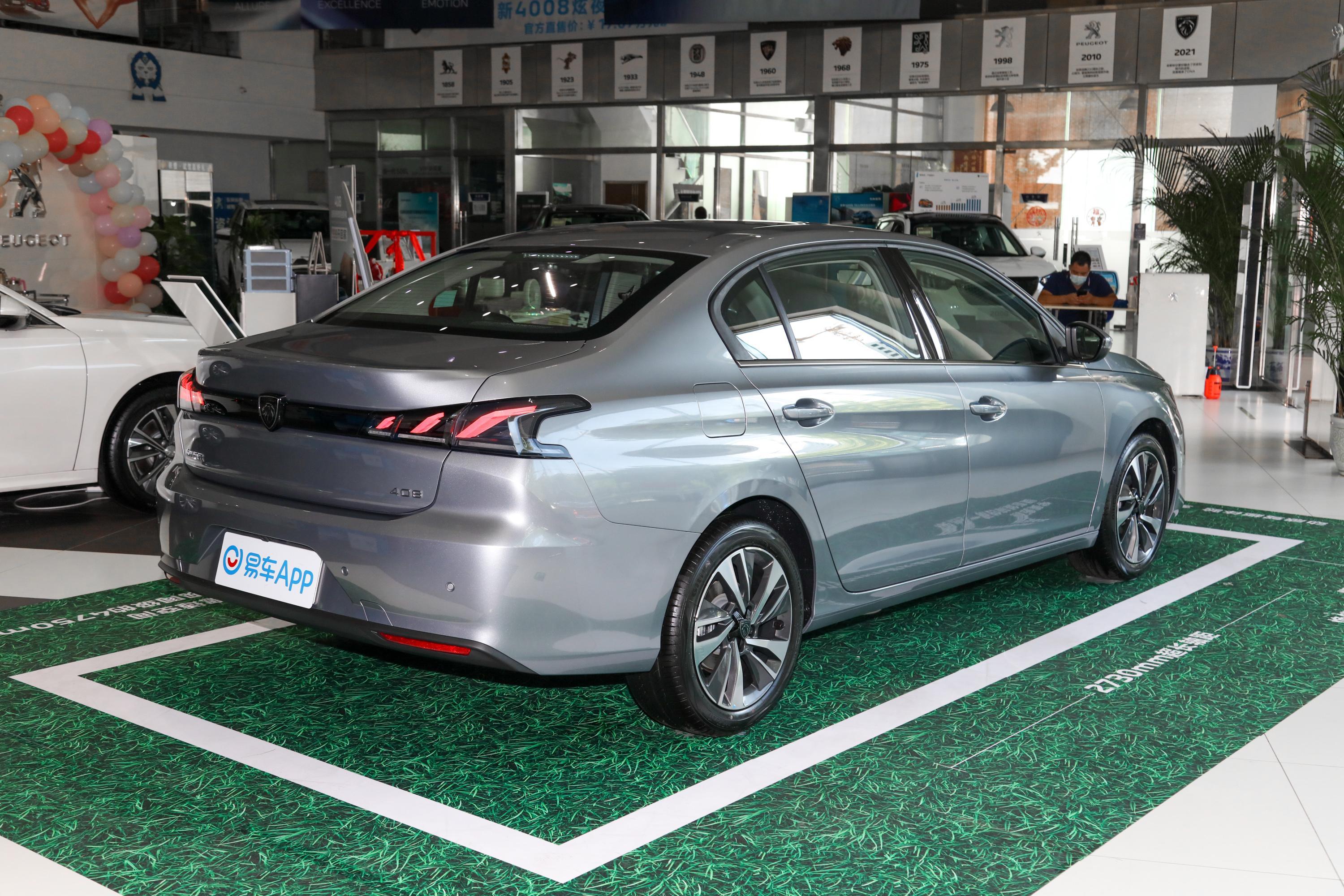 【标致4081.6T 追光版侧后45度车头向右水平图片-汽车图片大全】-易车