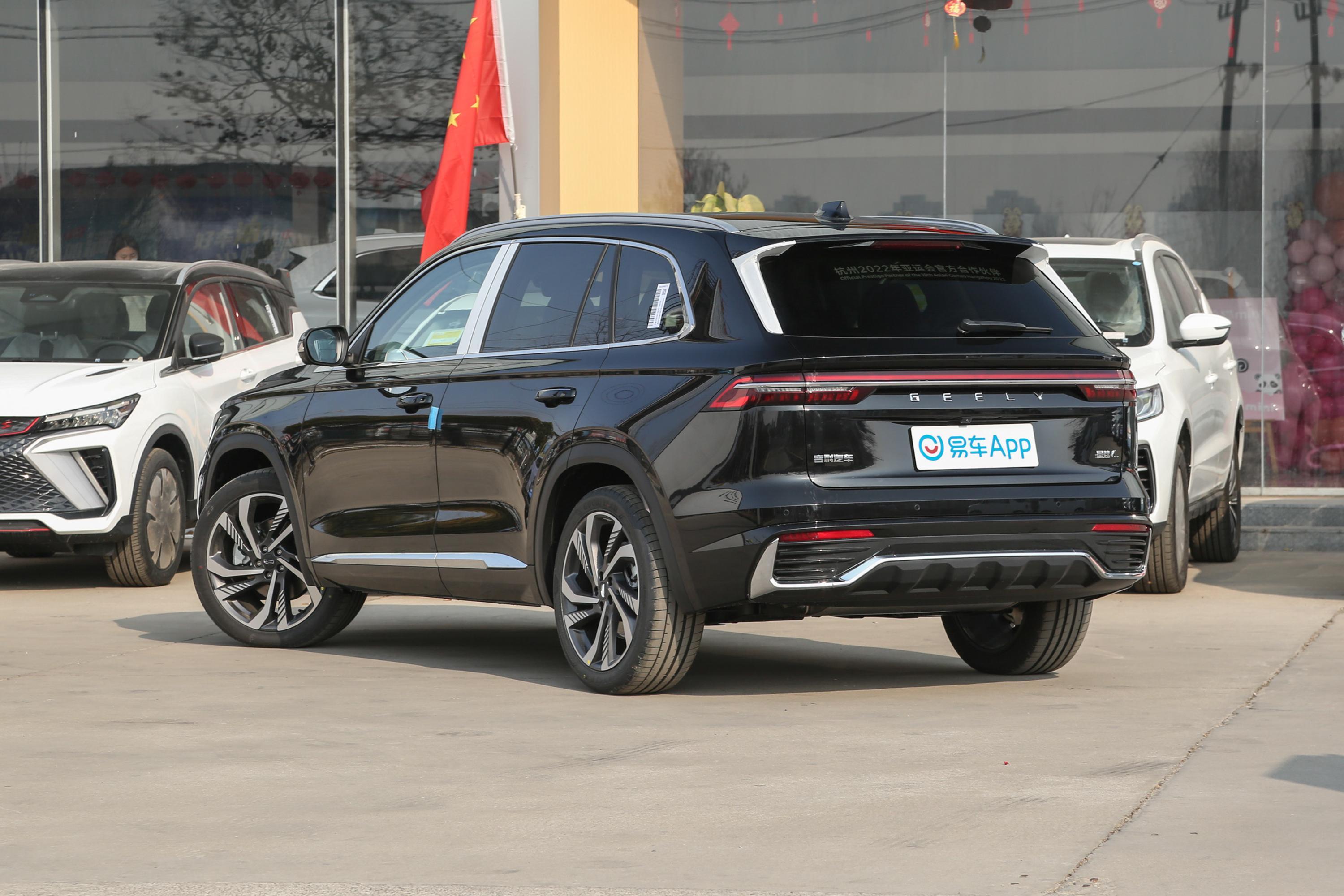 【星越L2.0T 自动两驱旗舰型侧后45度车头向左水平图片-汽车图片大全】-易车