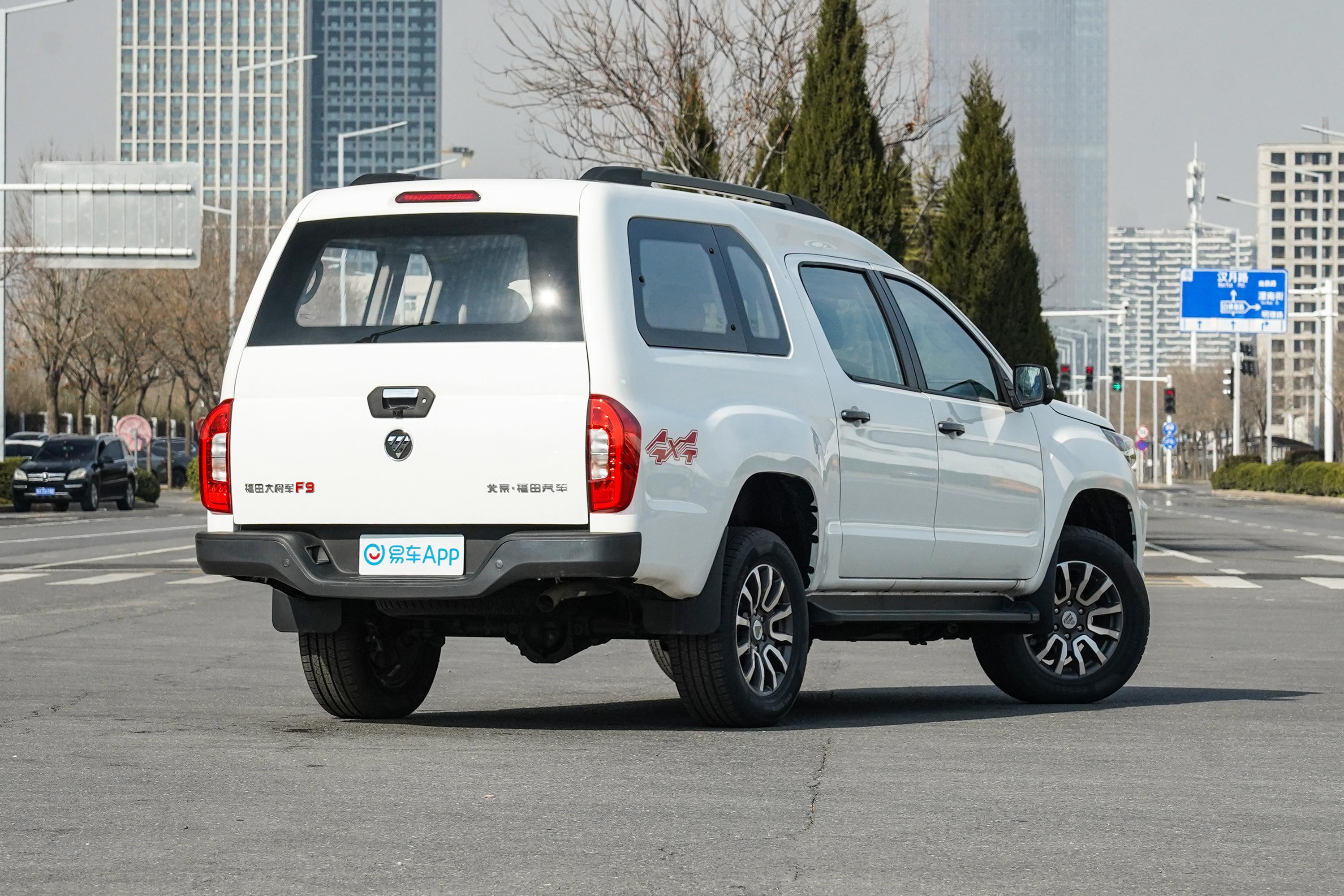 【大将军F9 SUV2.0T 自动四驱豪华型侧后45度车头向右水平图片-汽车图片大全】-易车