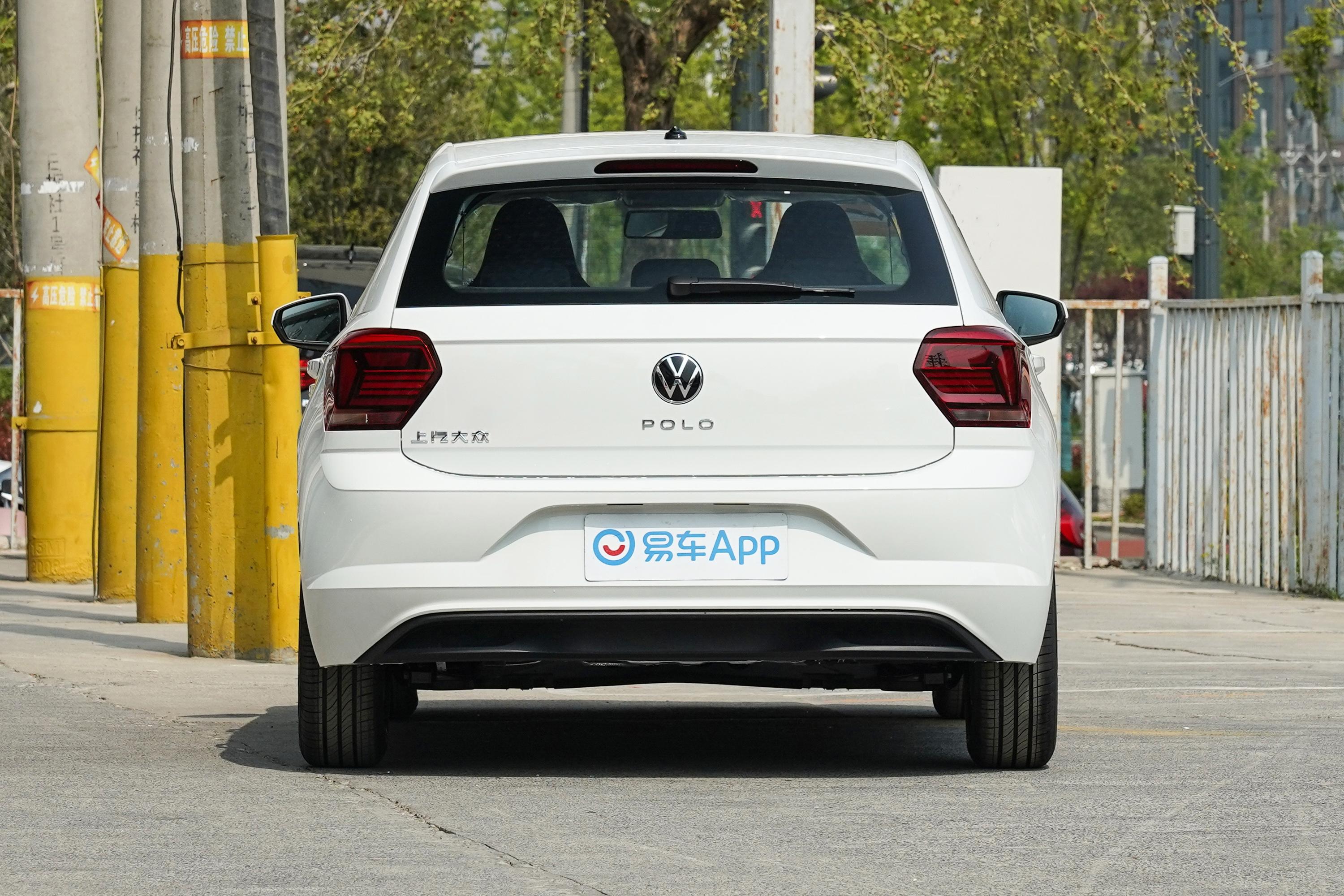 【Polo改款 Plus 1.5L 自动纵情乐活版正后水平图片-汽车图片大全】-易车
