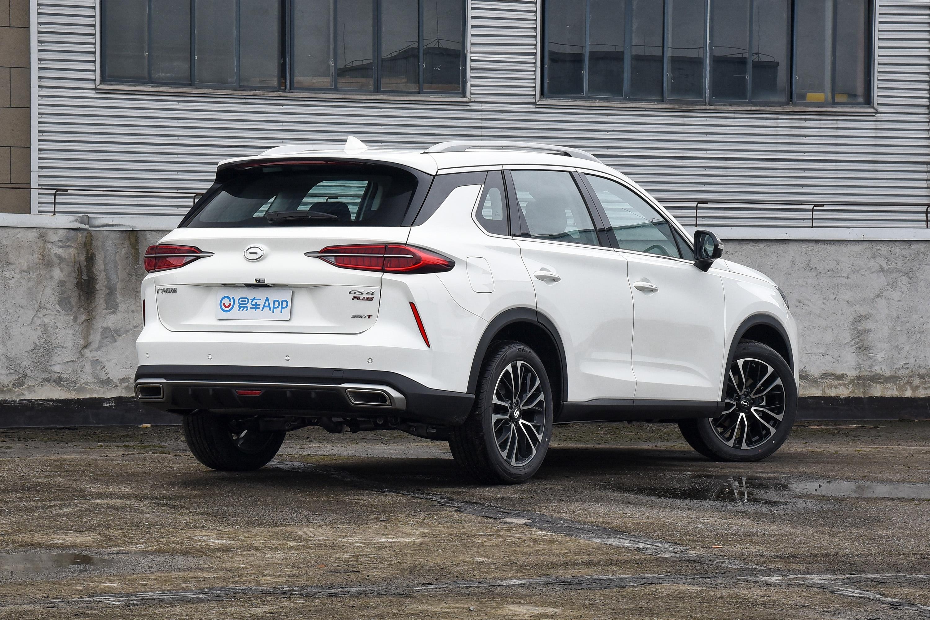 【传祺GS4 PLUS390T 星系版侧后45度车头向右水平图片-汽车图片大全】-易车