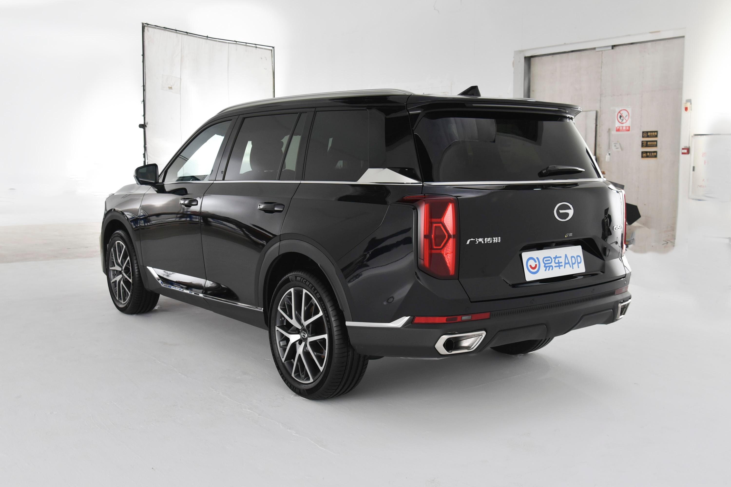 【传祺GS8领航系列 2.0T 两驱豪华智联版 7座侧后45度车头向左水平图片-汽车图片大全】-易车