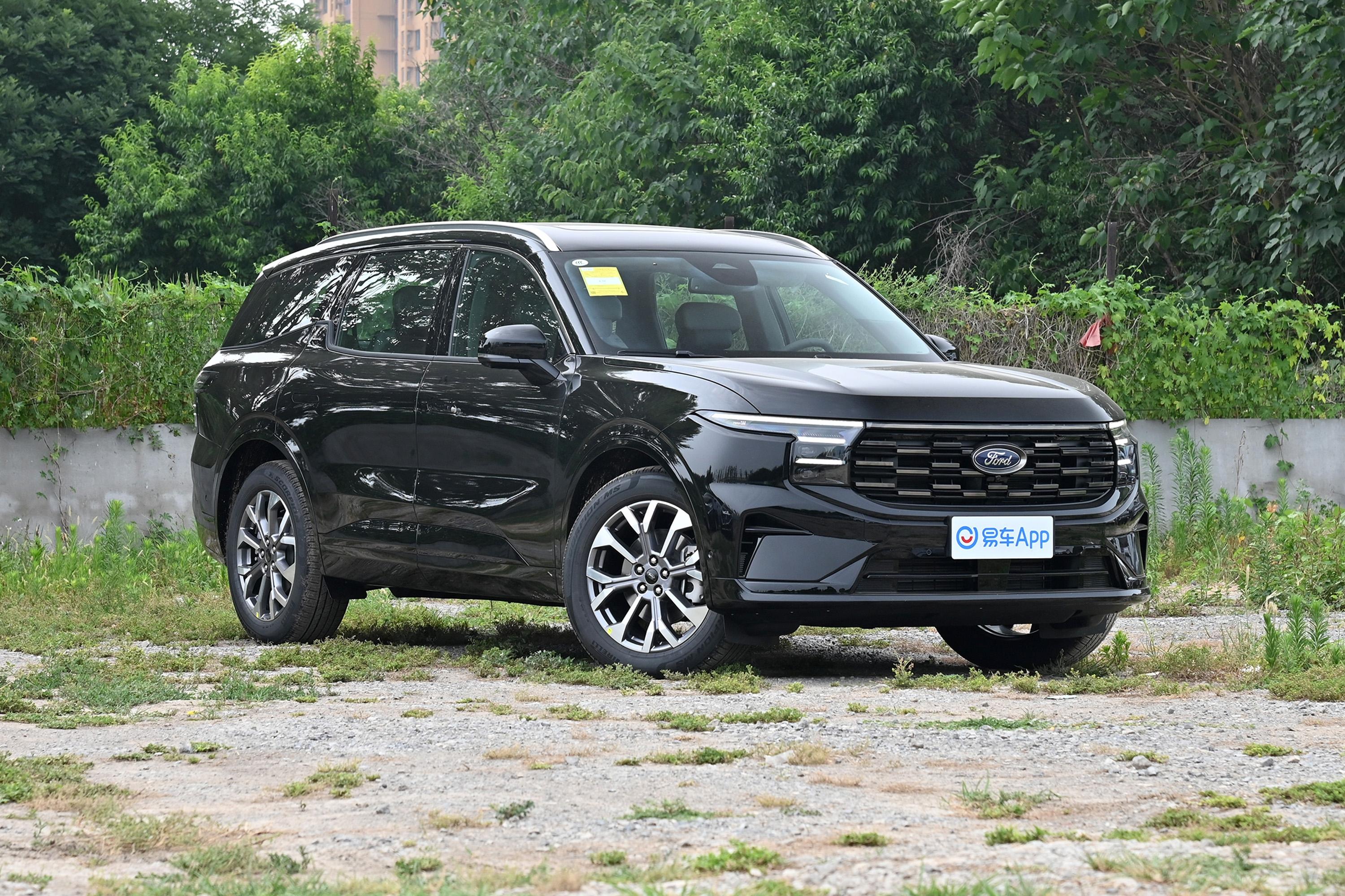 【锐界锐界L E混动 2.0T 四驱至尊型 7座侧前45度车头向右水平图片-汽车图片大全】-易车