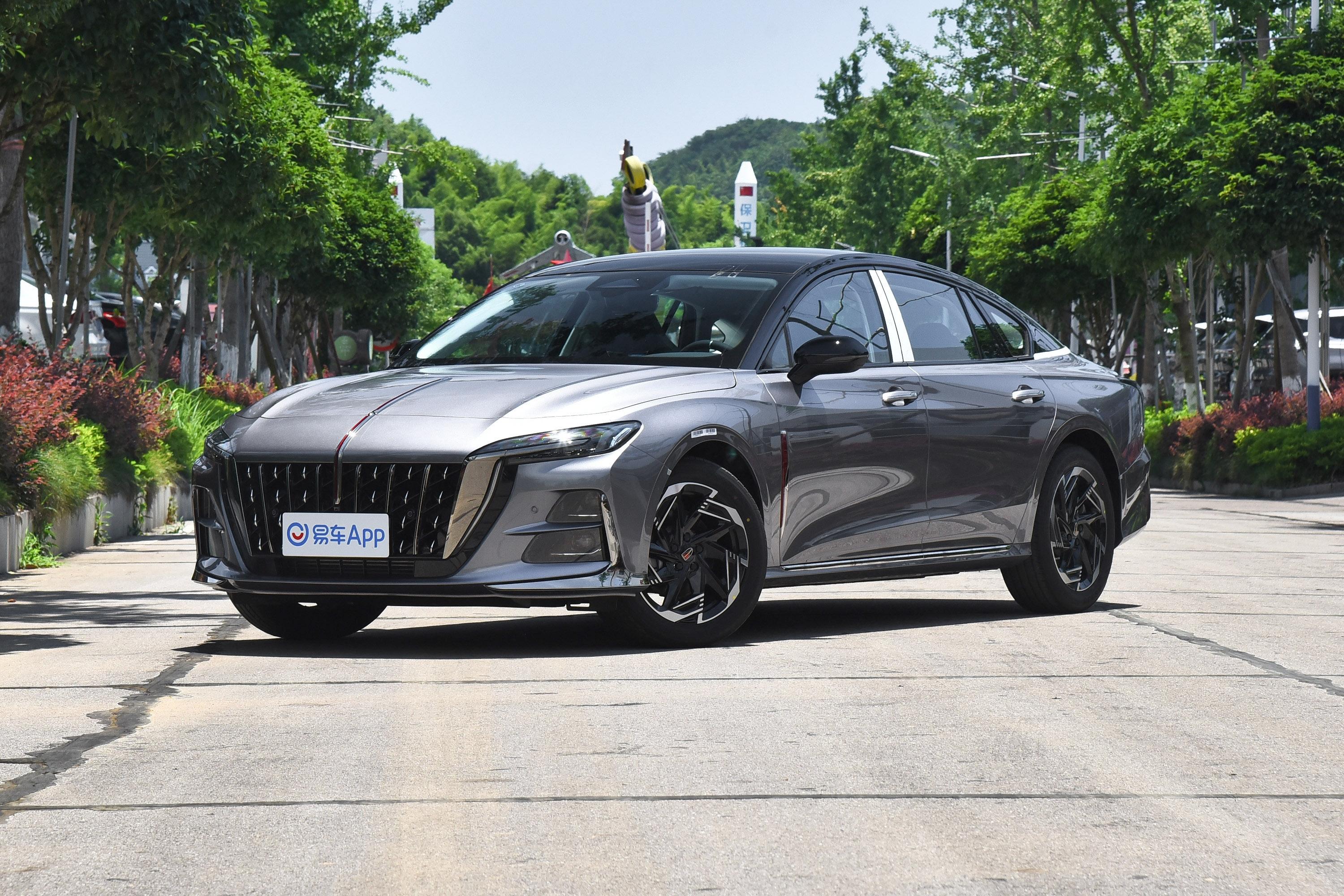 【红旗H62.0T 致美版侧前45度车头向左水平图片-汽车图片大全】-易车