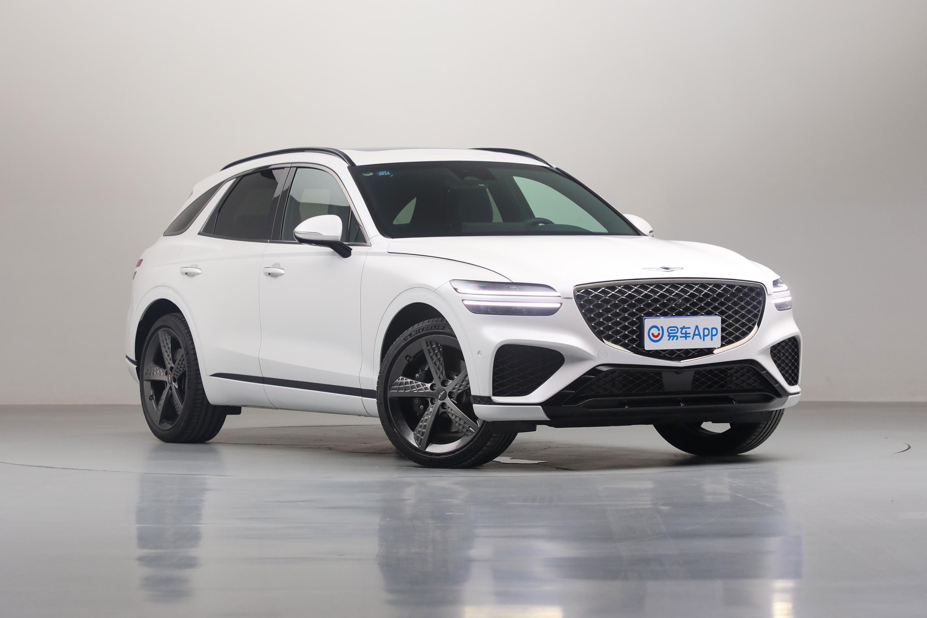 【捷尼赛思GV702.5T 四驱旗舰版侧前45度车头向右水平图片-汽车图片大全】-易车