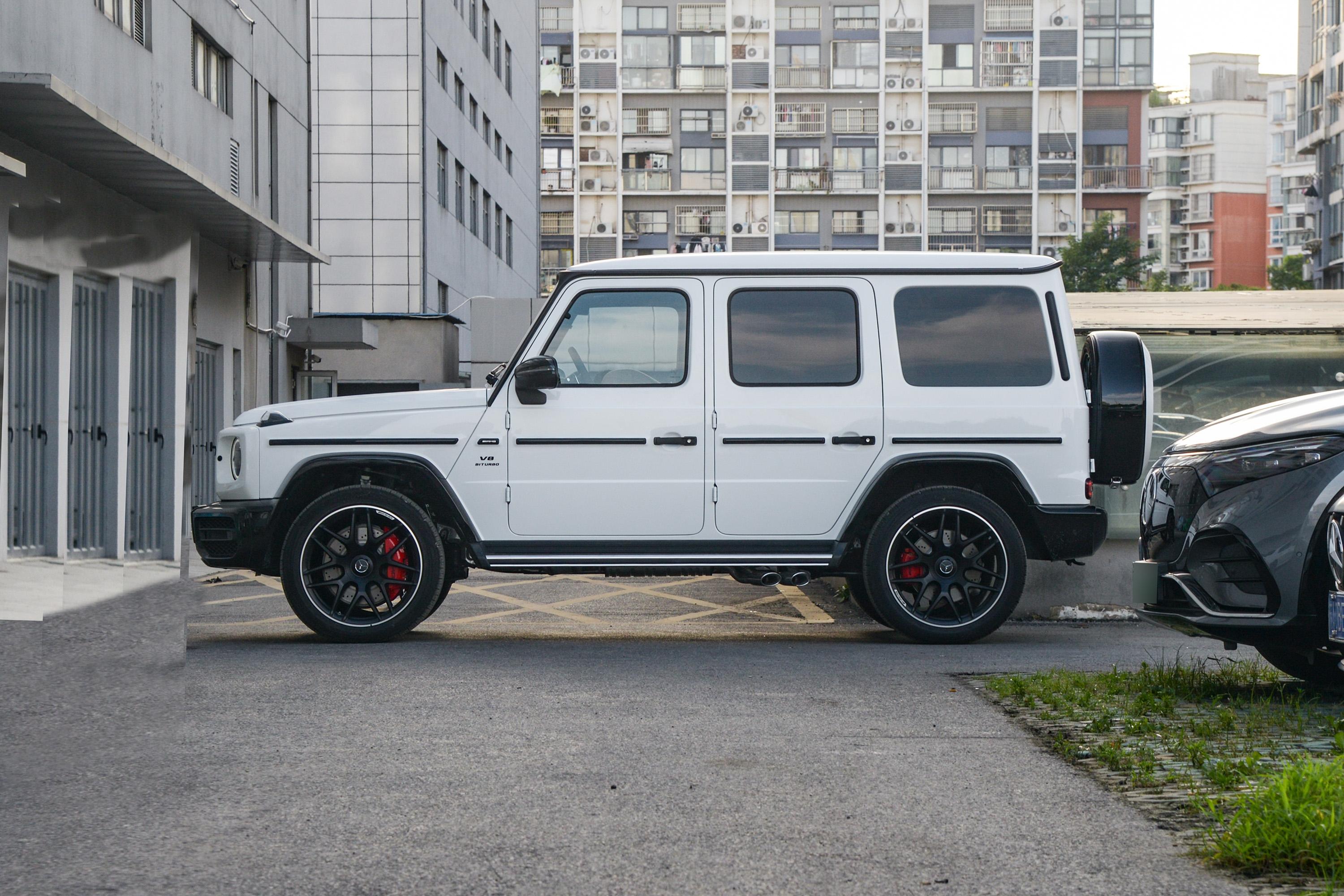 【奔驰G级 AMGAMG G 63正侧车头向左水平图片-汽车图片大全】-易车
