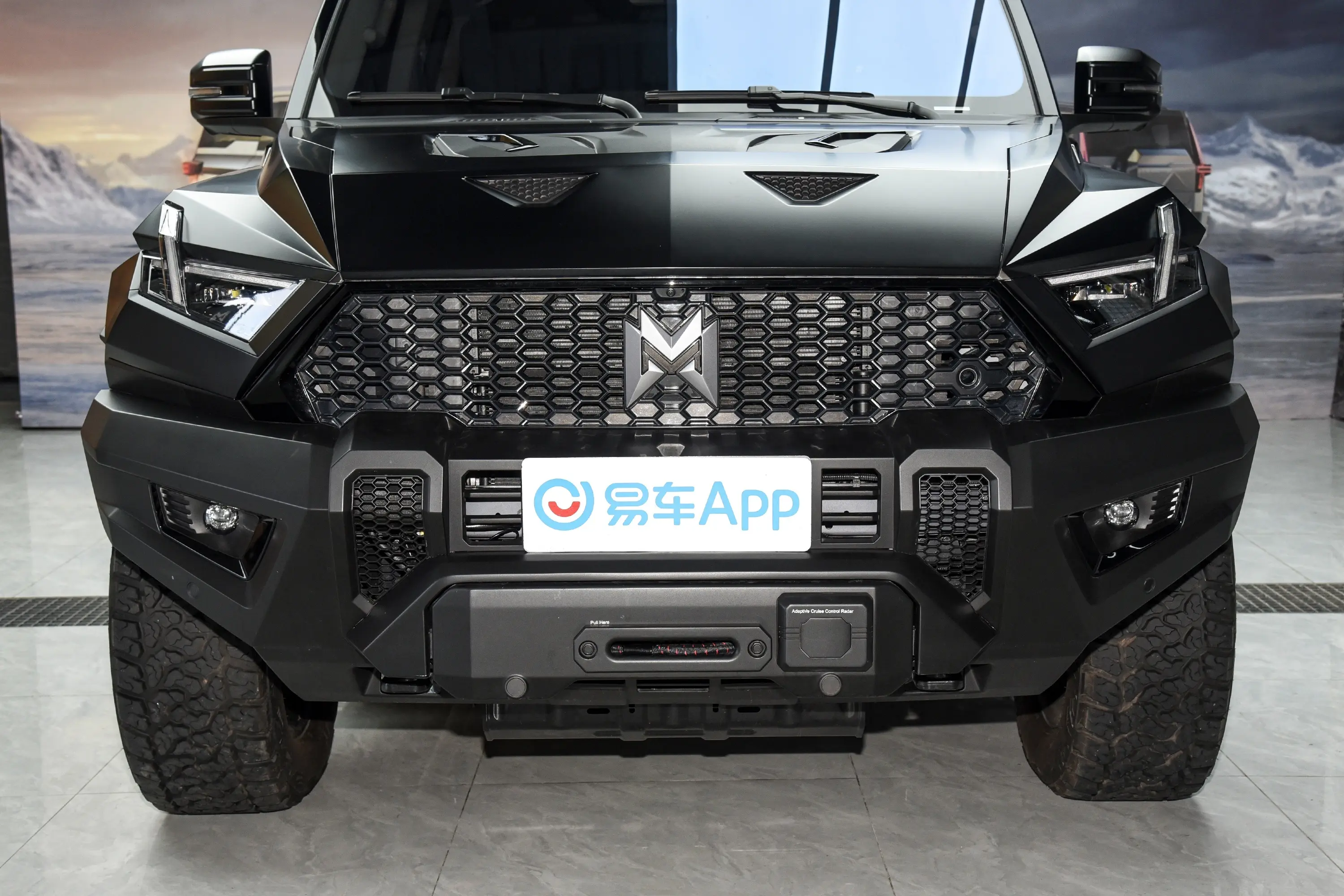 【猛士917增程式 156km 创始版外观细节图片-汽车图片大全】-易车