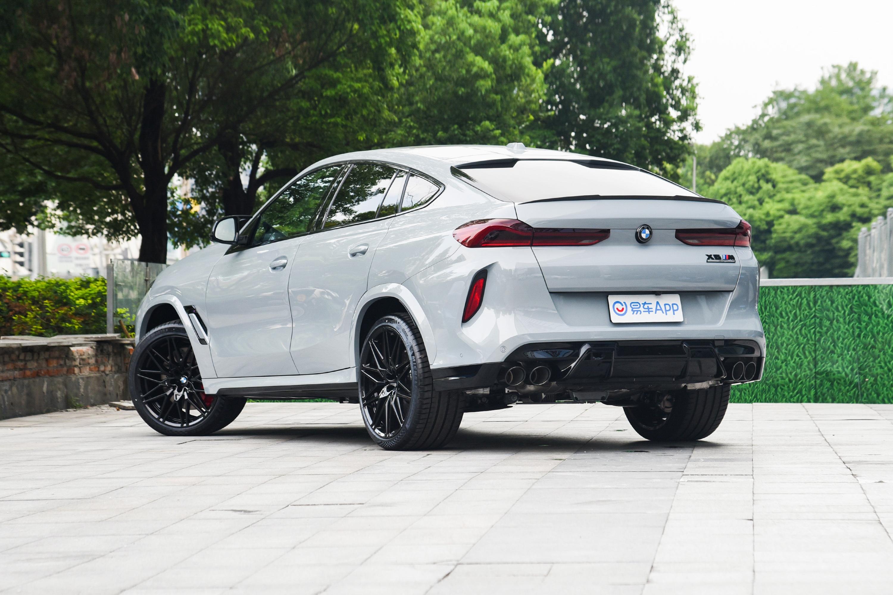 【宝马X6 MX6 M 雷霆版侧后45度车头向左水平图片-汽车图片大全】-易车