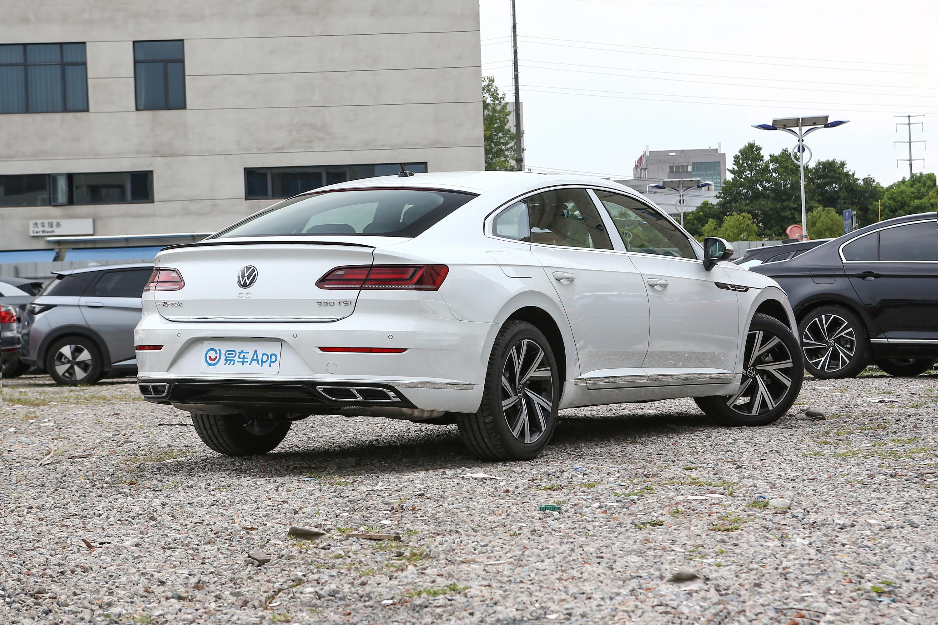 【一汽-大众CC330TSI 炫目版侧后45度车头向右水平图片-汽车图片大全】-易车