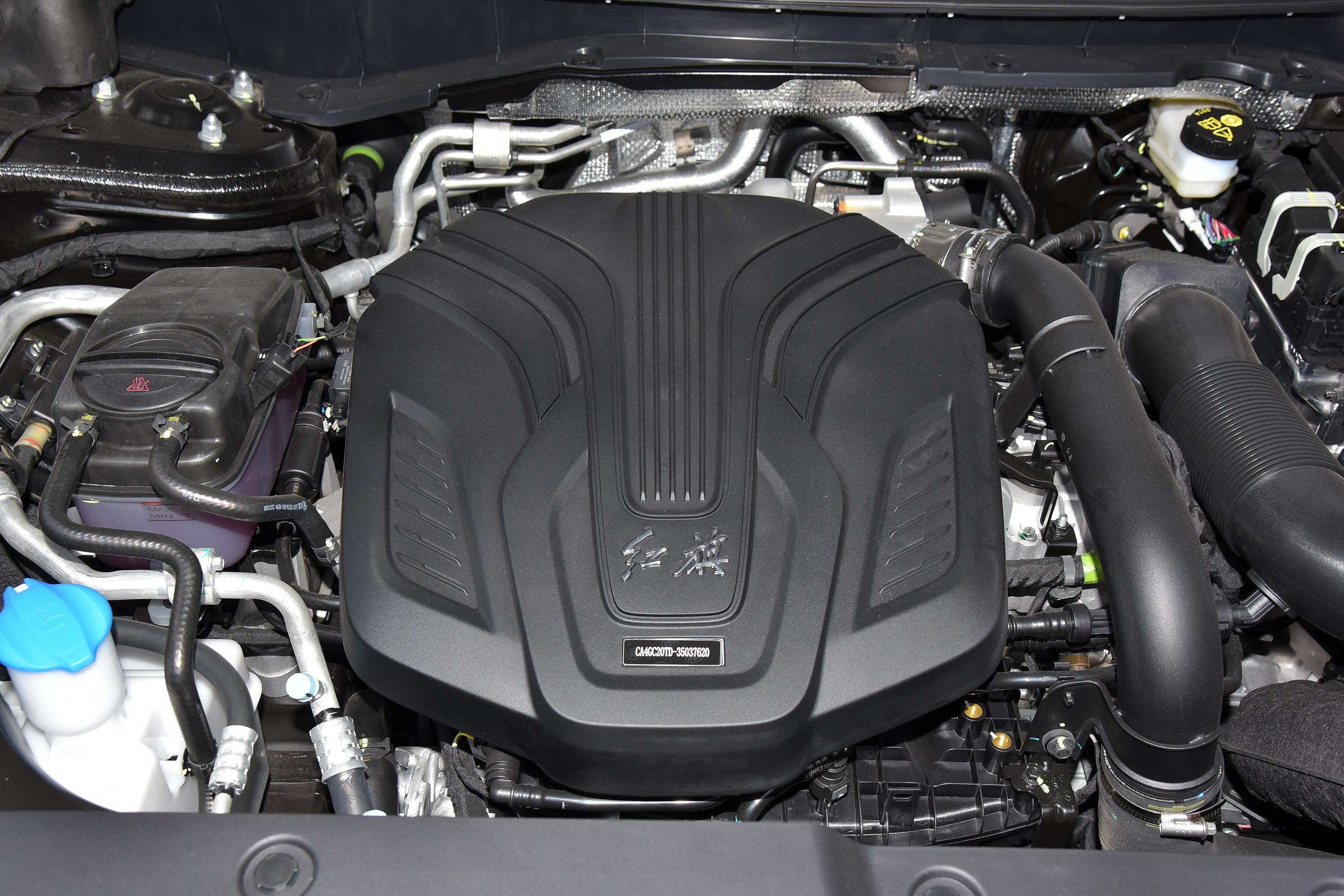 【红旗HS72.0T 四驱旗畅版 7座发动机特写图片-汽车图片大全】-易车