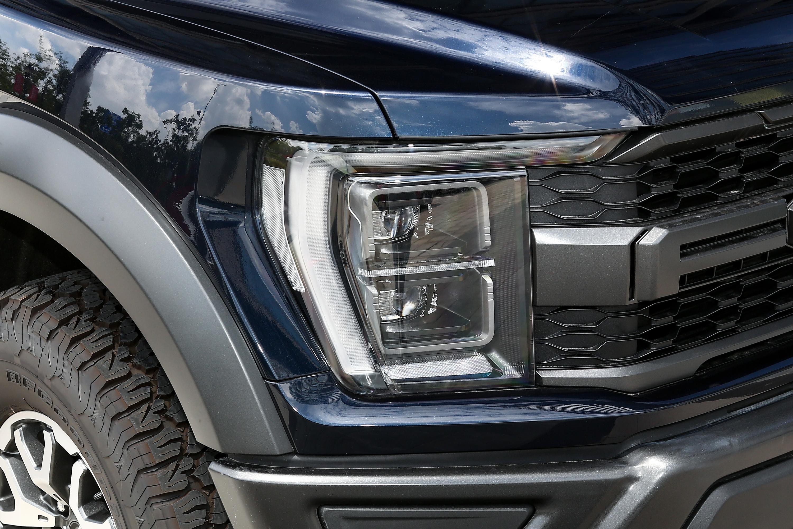 【福特F-1503.5T 猛禽大灯侧45度俯拍图片-汽车图片大全】-易车