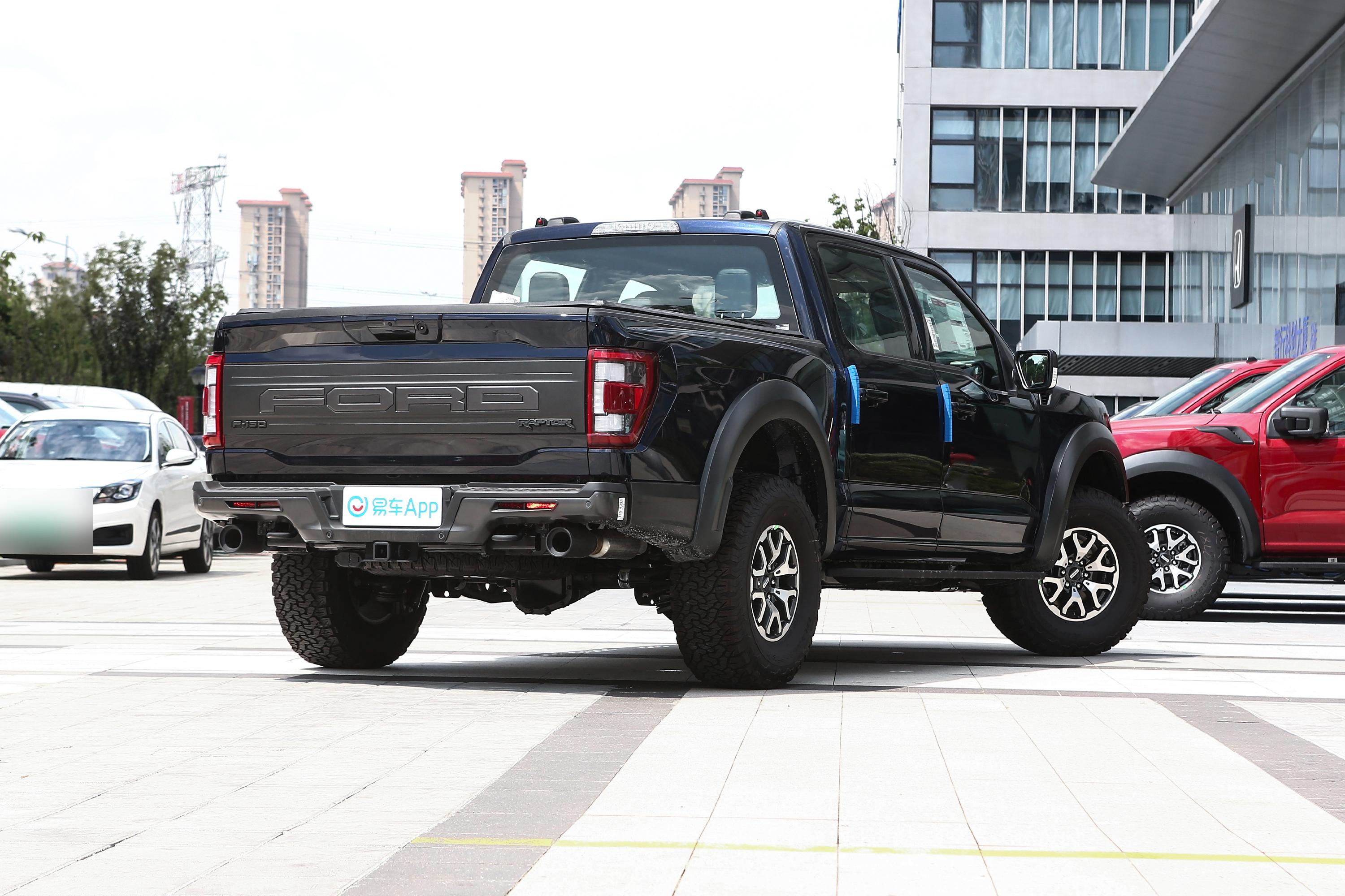 【福特F-1503.5T 猛禽侧后45度车头向右水平图片-汽车图片大全】-易车