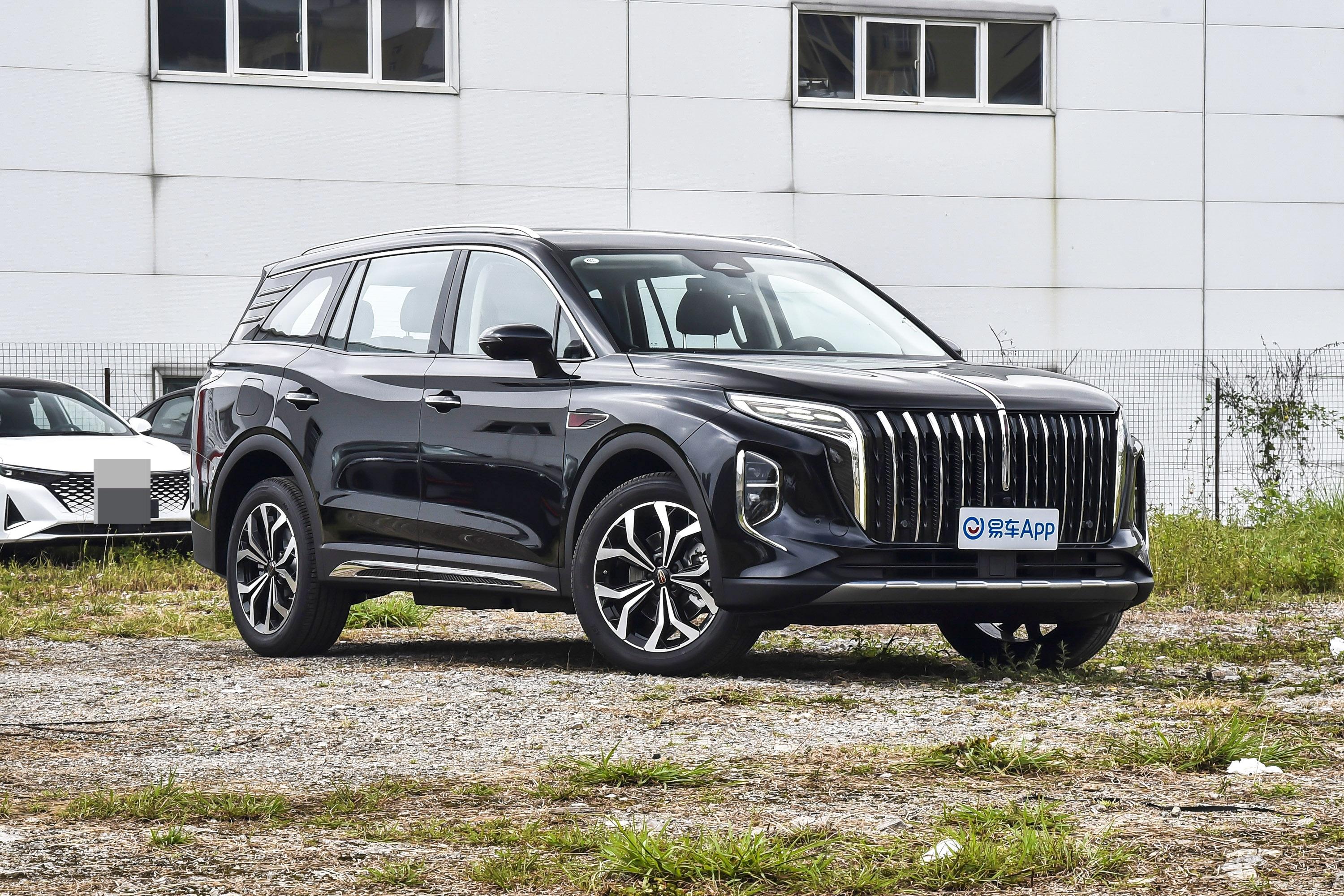 【红旗HS72.0T 两驱旗享版 7座侧前45度车头向右水平图片-汽车图片大全】-易车