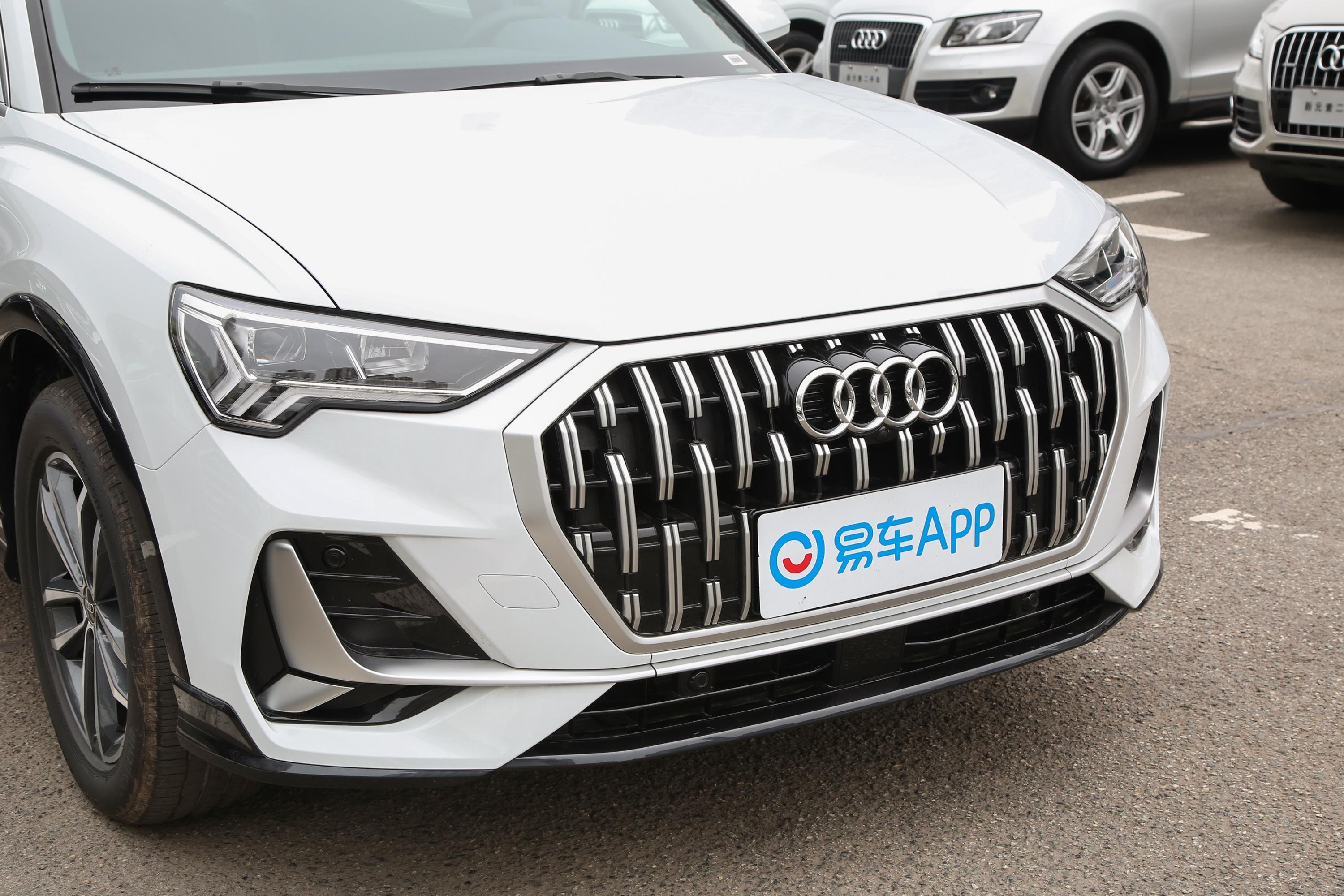 【奥迪Q335 TFSI 进取致雅型前格栅侧俯拍图片-汽车图片大全】-易车