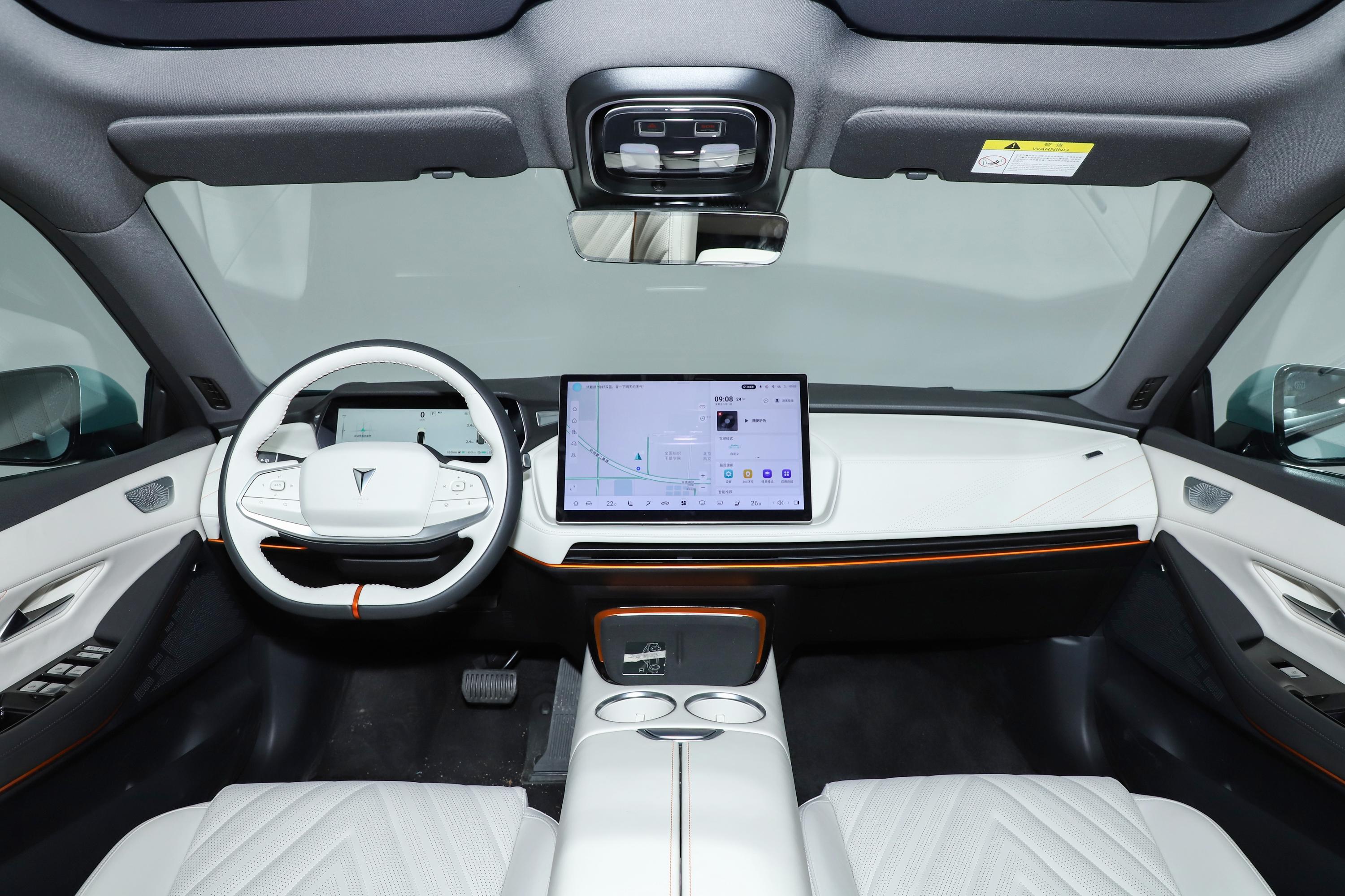 【深蓝SL03增程版 200km Max内饰全景正拍图片-汽车图片大全】-易车