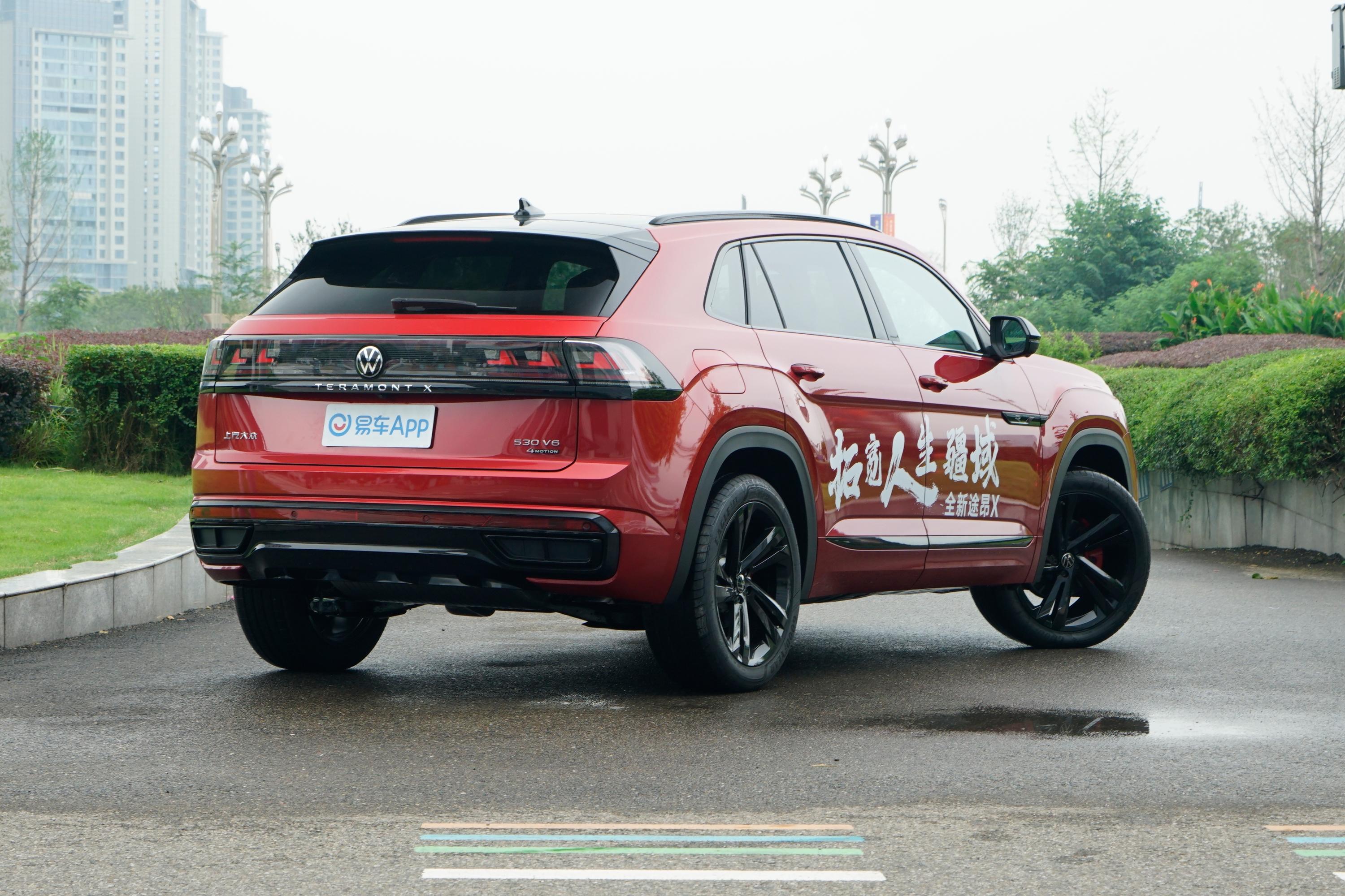 【途昂途昂X 530 V6 四驱尊崇旗舰版侧后45度车头向右水平图片-汽车图片大全】-易车