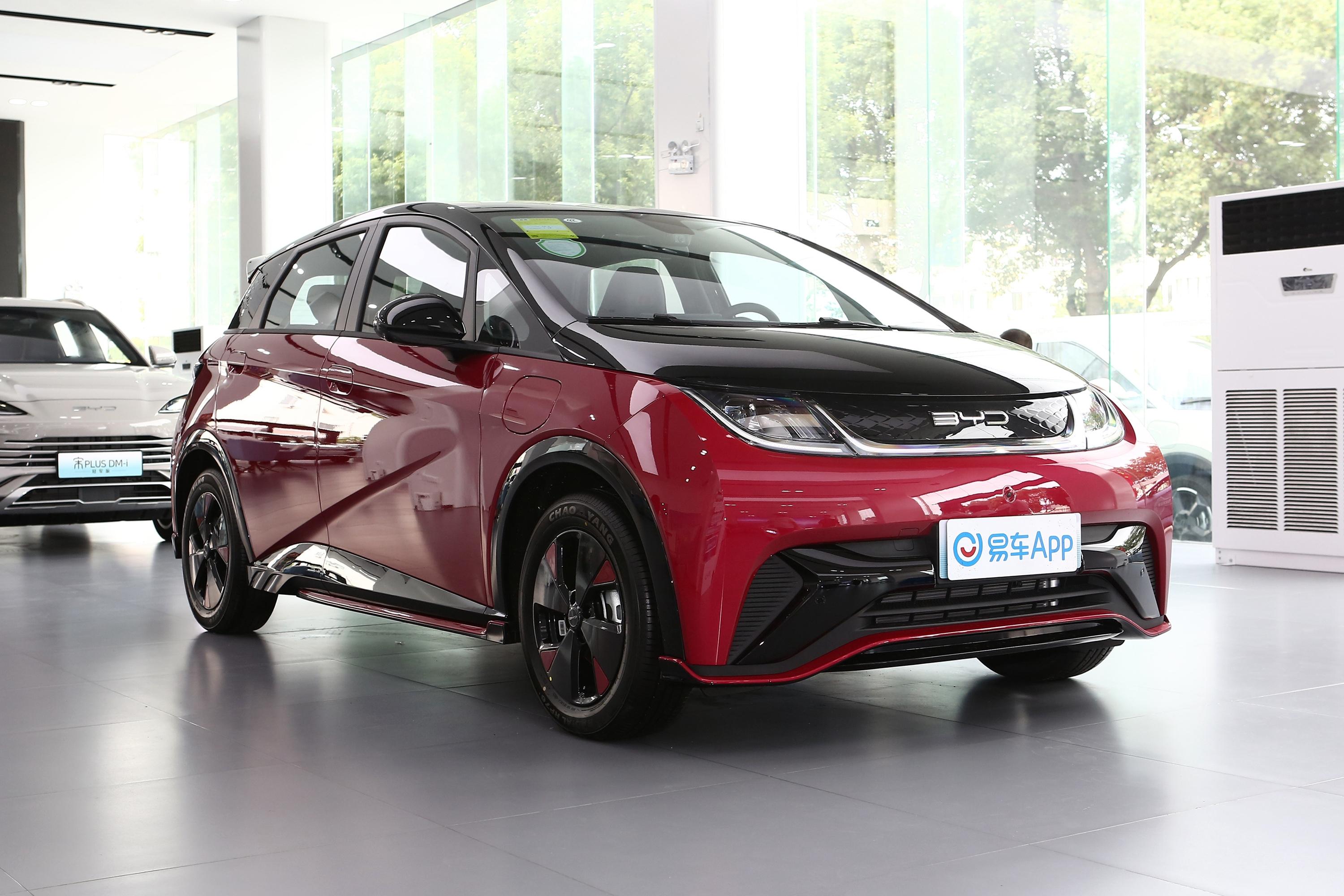 【海豚420km 50万纪念版Pro侧前45度车头向右水平图片-汽车图片大全】-易车