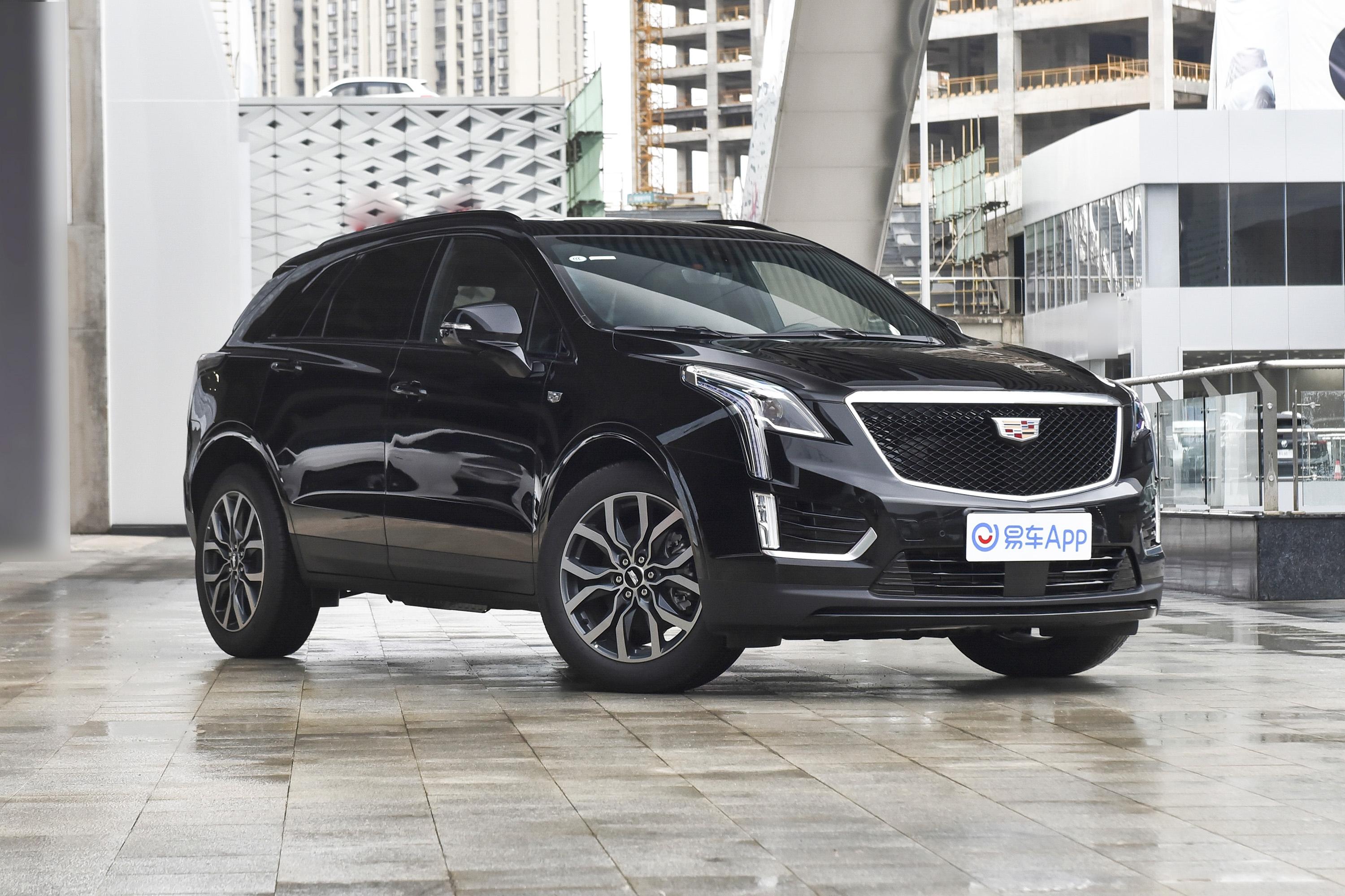 【凯迪拉克XT5轻混 2.0T 四驱尊贵型至臻版侧前45度车头向右水平图片-汽车图片大全】-易车