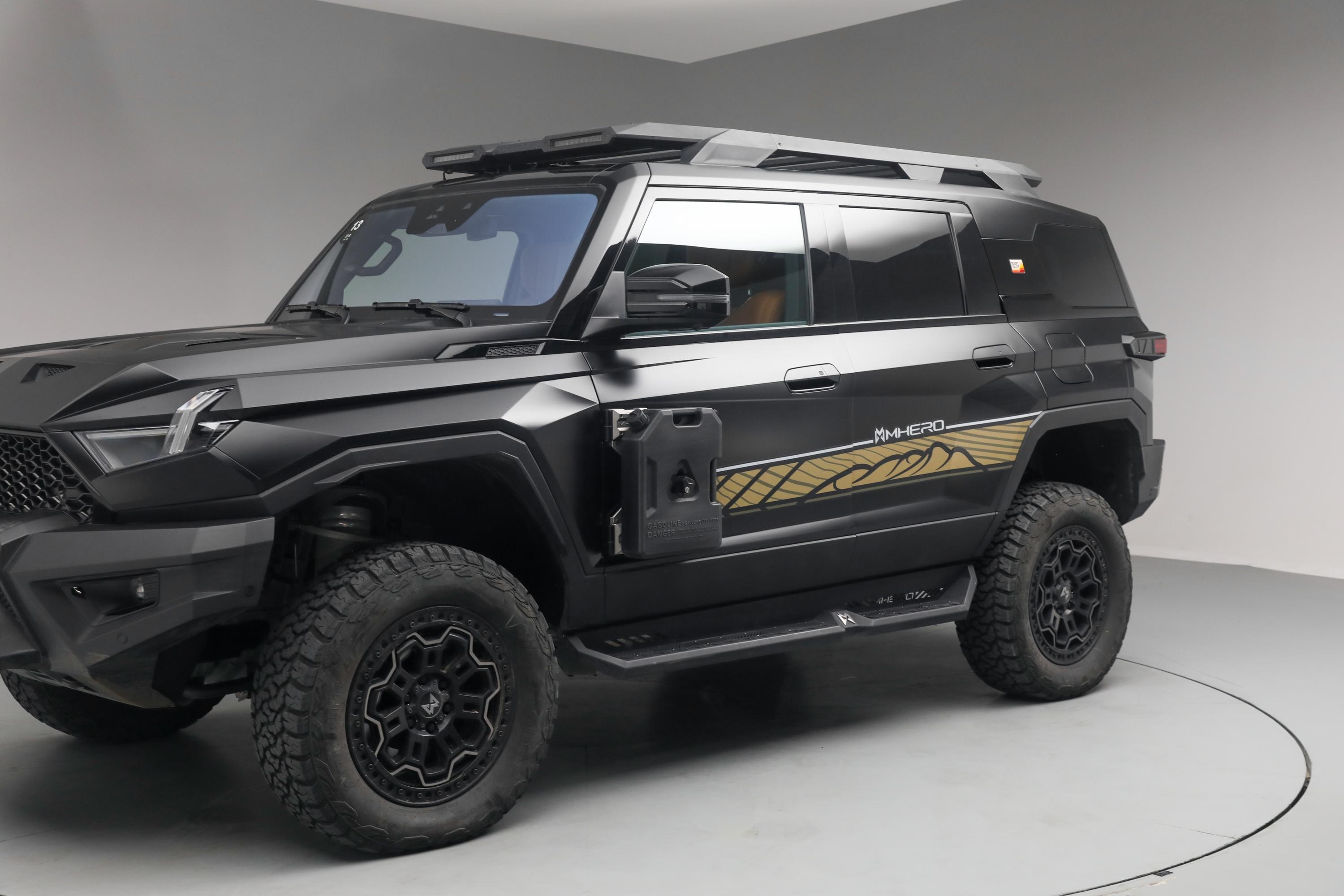 【猛士917增程式 156km 创始版外观细节图片-汽车图片大全】-易车