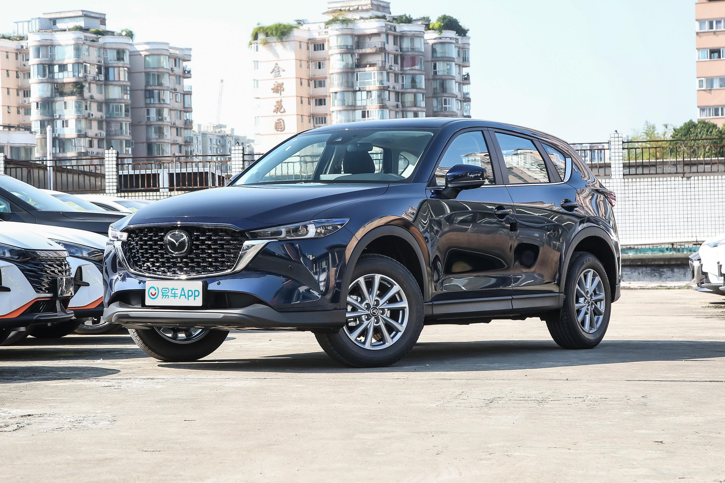 【马自达CX-52.0L 两驱智尚Pro侧前45度车头向左水平图片-汽车图片大全】-易车