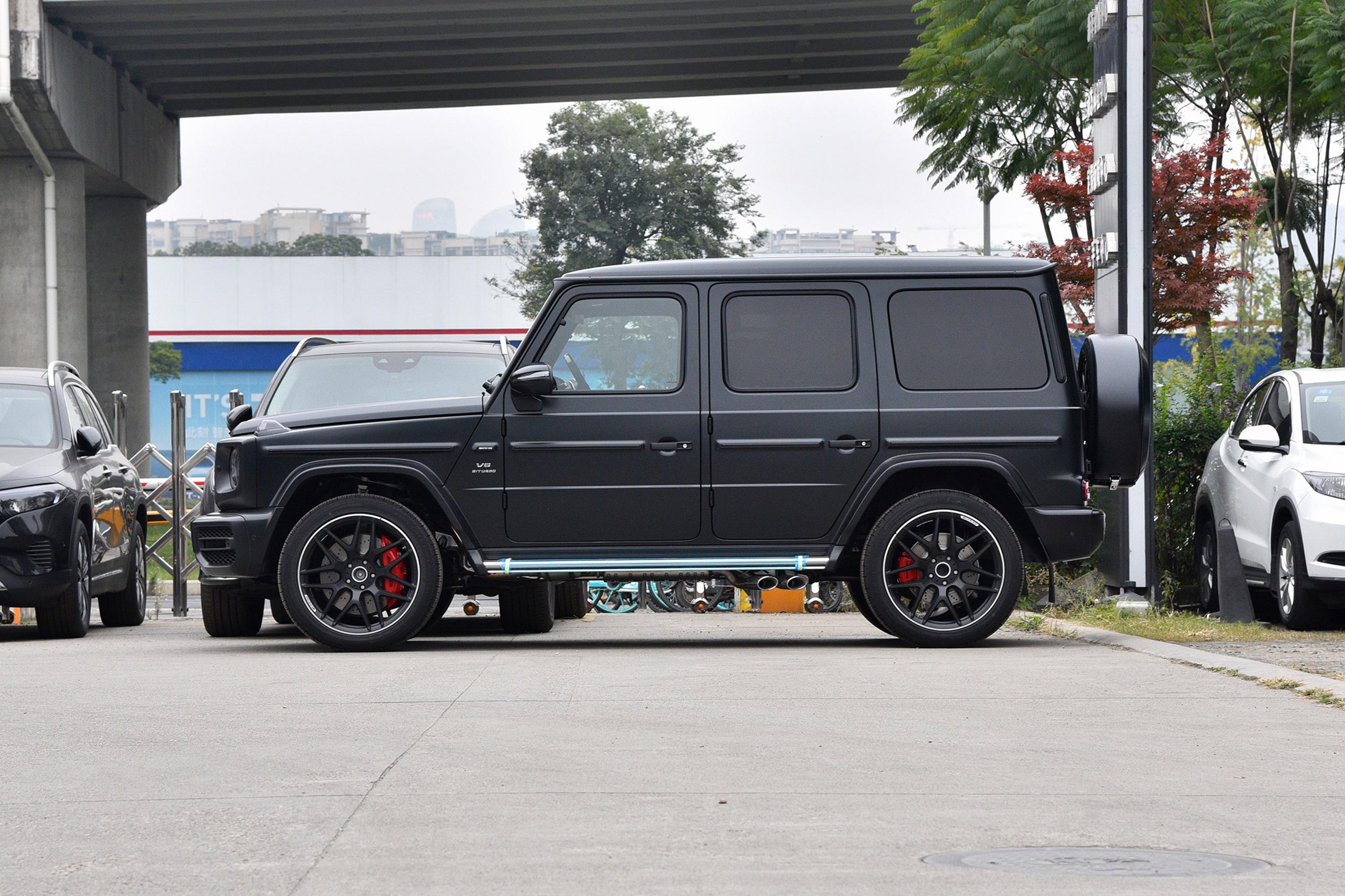 【奔驰G级 AMGAMG G 63正侧车头向左水平图片-汽车图片大全】-易车