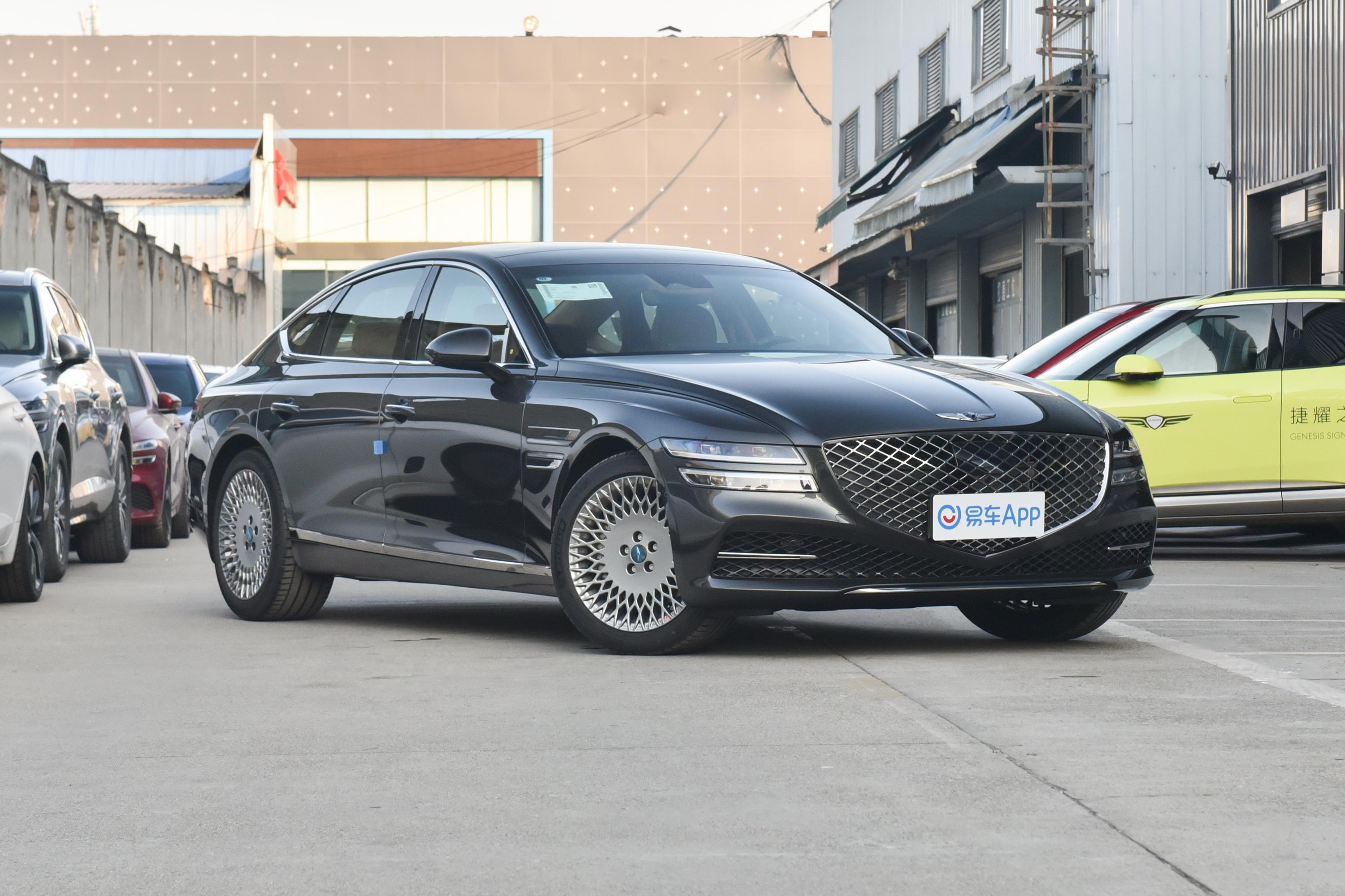 【捷尼赛思G802.5T 两驱旗舰版侧前45度车头向右水平图片-汽车图片大全】-易车