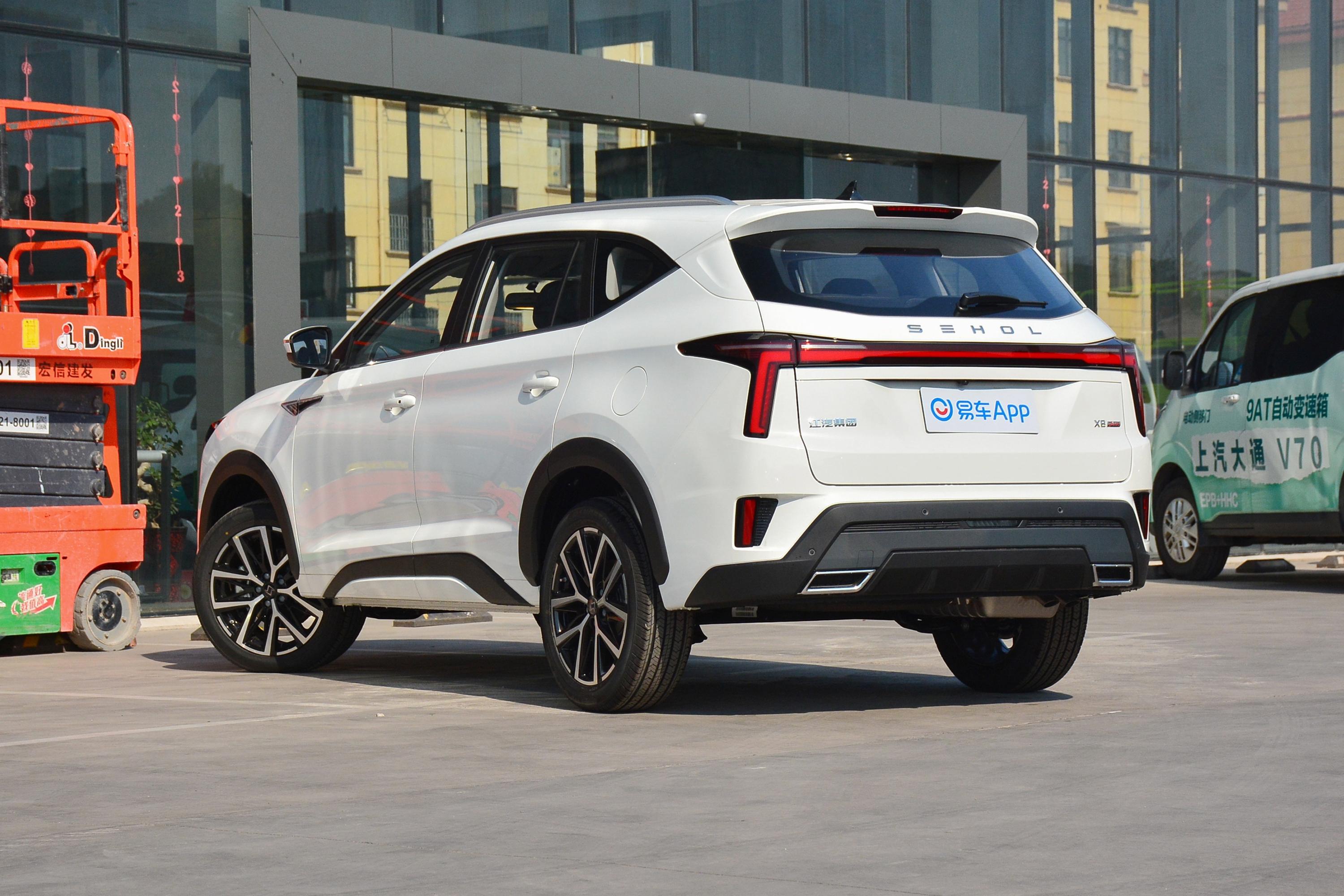 【思皓X8 PLUS1.5T 双离合尊享版 7座侧后45度车头向左水平图片-汽车图片大全】-易车