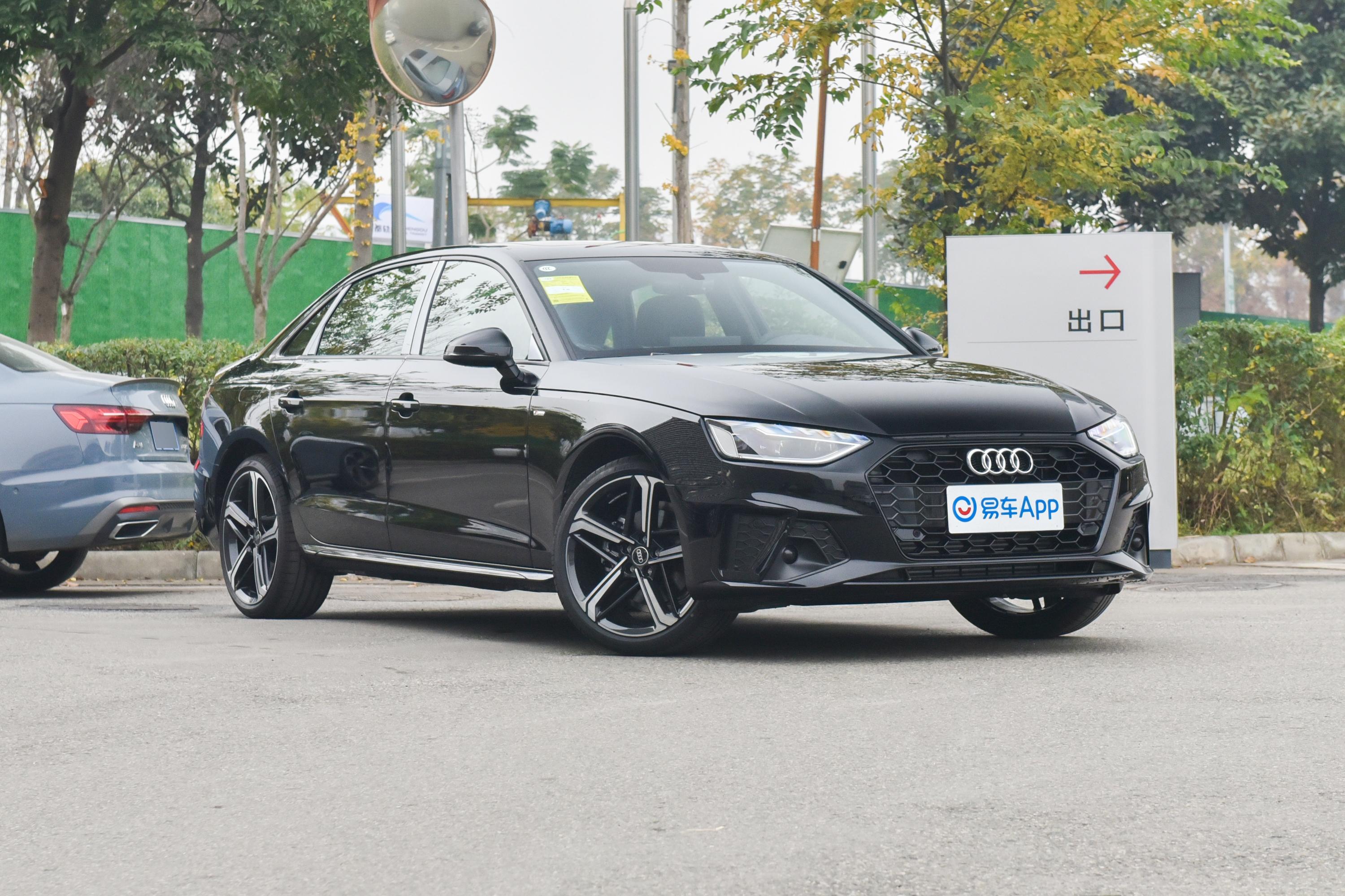 【奥迪A4L40 TFSI 豪华动感型侧前45度车头向右水平图片-汽车图片大全】-易车