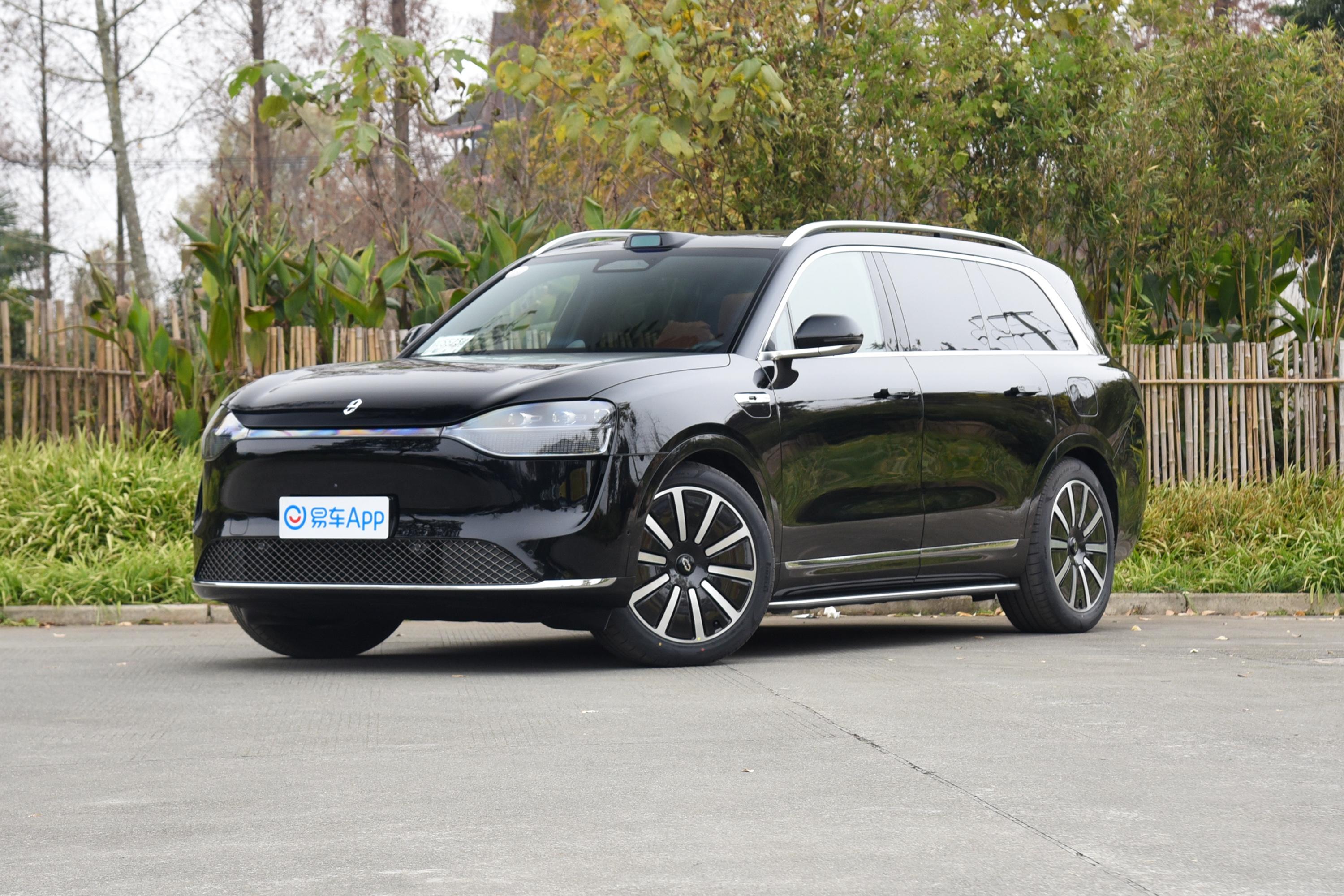 【问界M9纯电版 630km Ultra 6座侧前45度车头向左水平图片-汽车图片大全】-易车