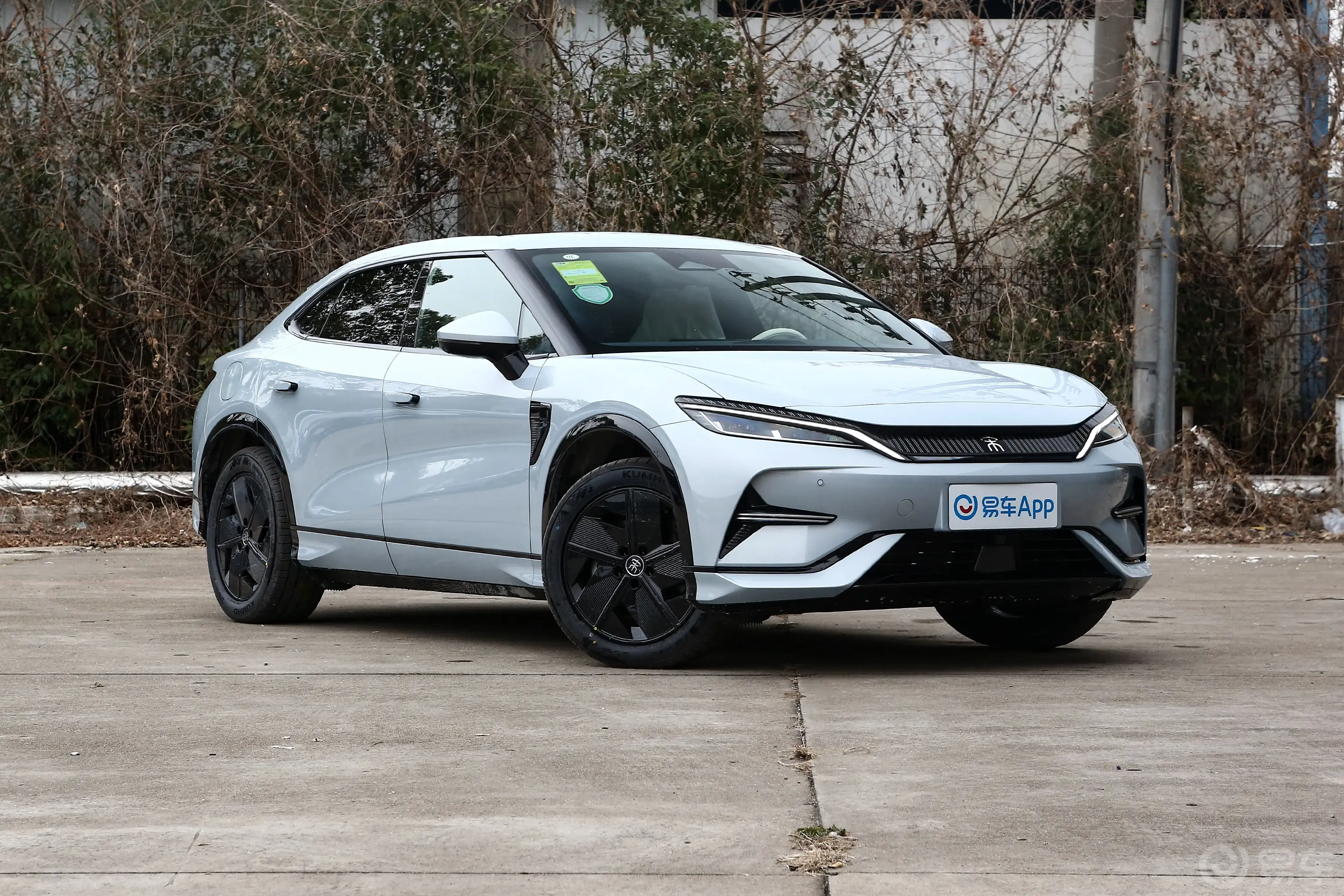 【宋L EV550km 后驱超越型侧前45度车头向右水平图片-汽车图片大全】-易车