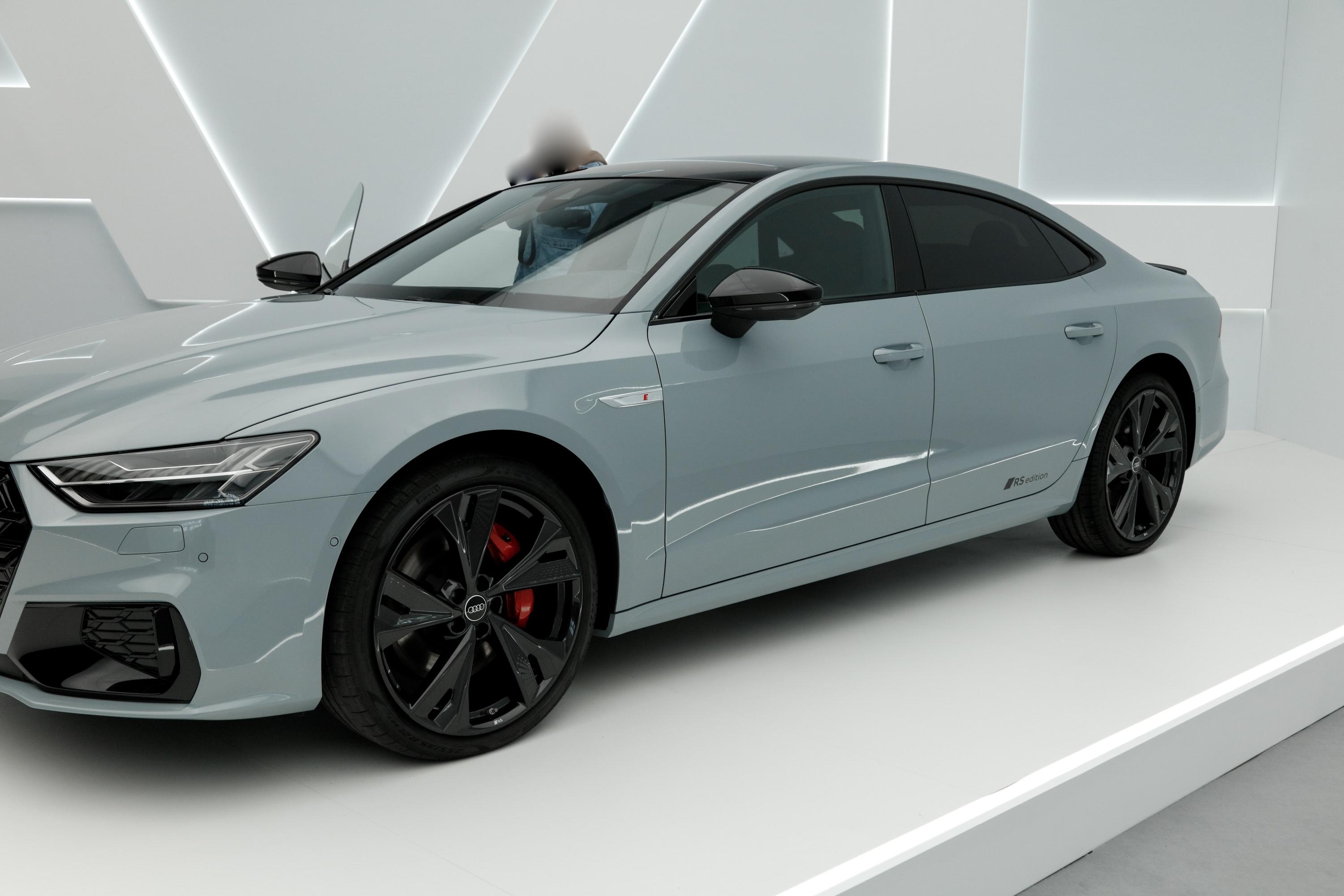 【奥迪A7L55 TFSI quattro RS套件竞速版外观细节图片-汽车图片大全】-易车