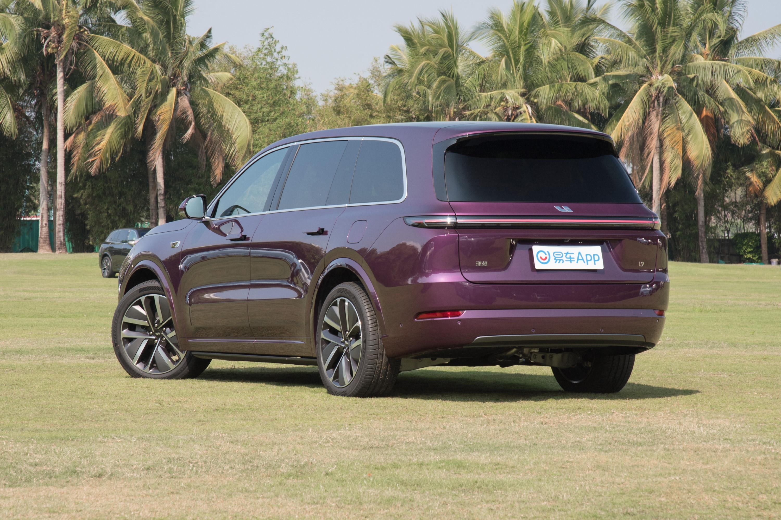 【理想L9L9 Ultra侧后45度车头向左水平图片-汽车图片大全】-易车