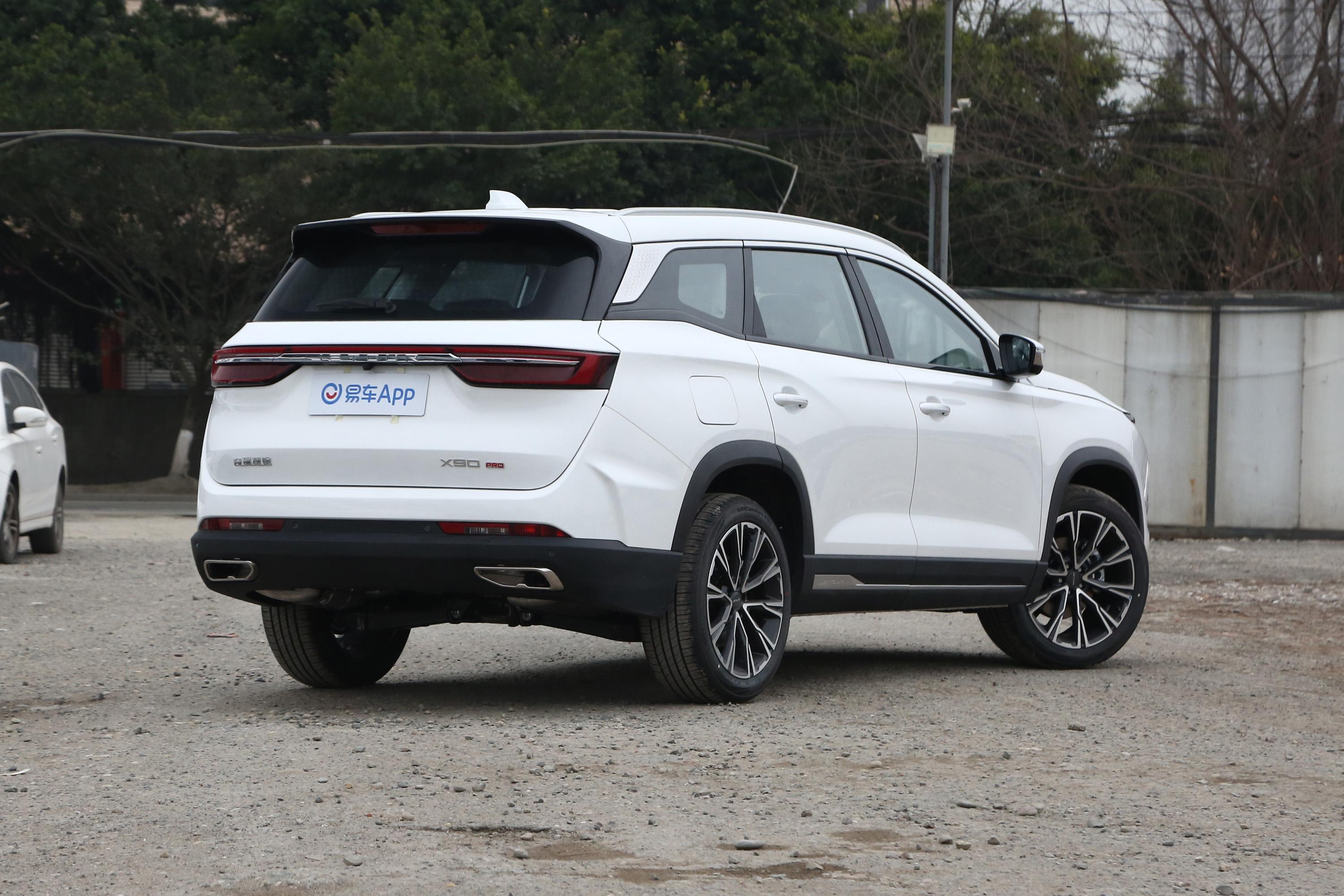 【捷途X90 PRO2.0T 尊贵版 5座侧后45度车头向右水平图片-汽车图片大全】-易车