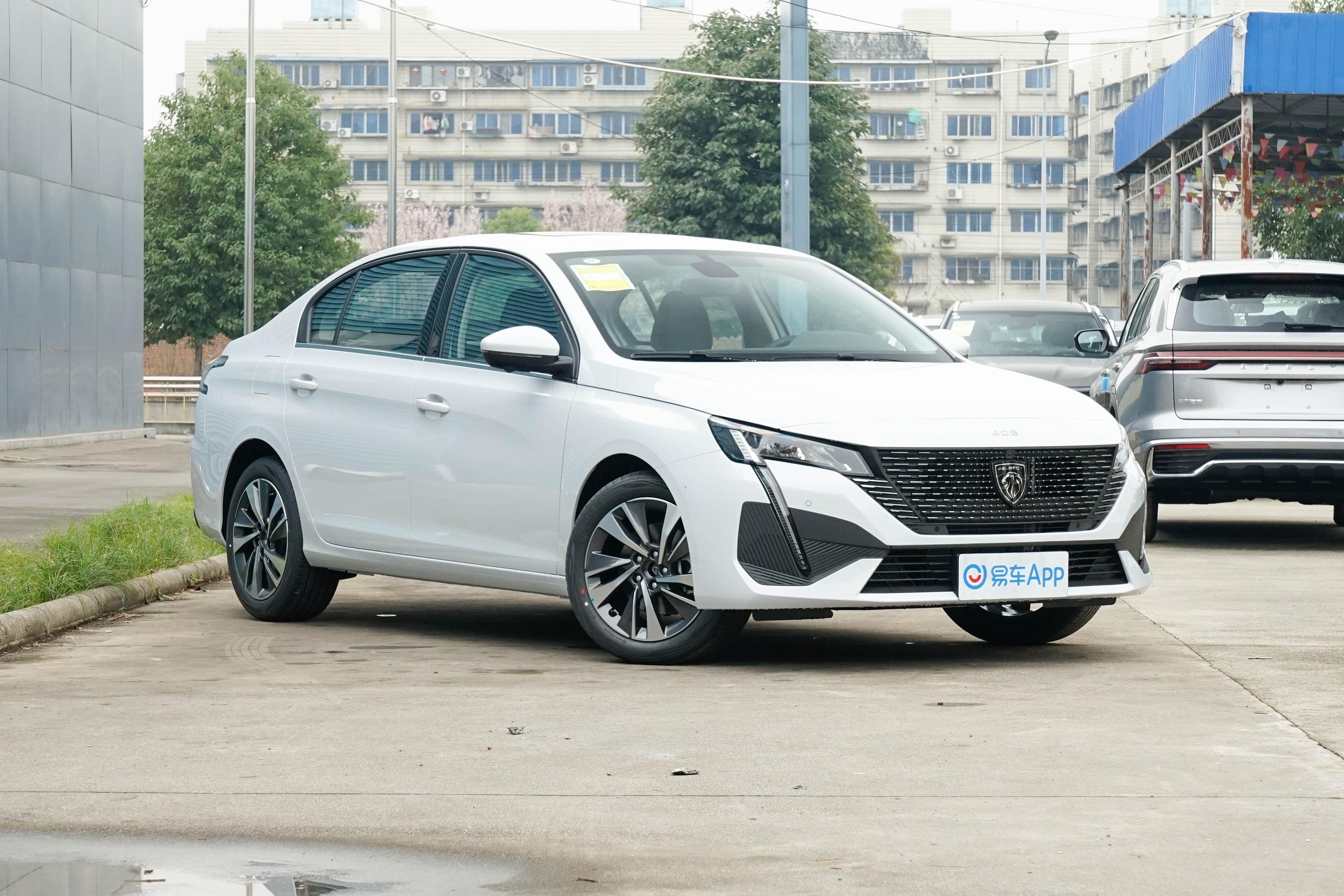 【标致408龘龘款 360THP 拉图版侧前45度车头向右水平图片-汽车图片大全】-易车