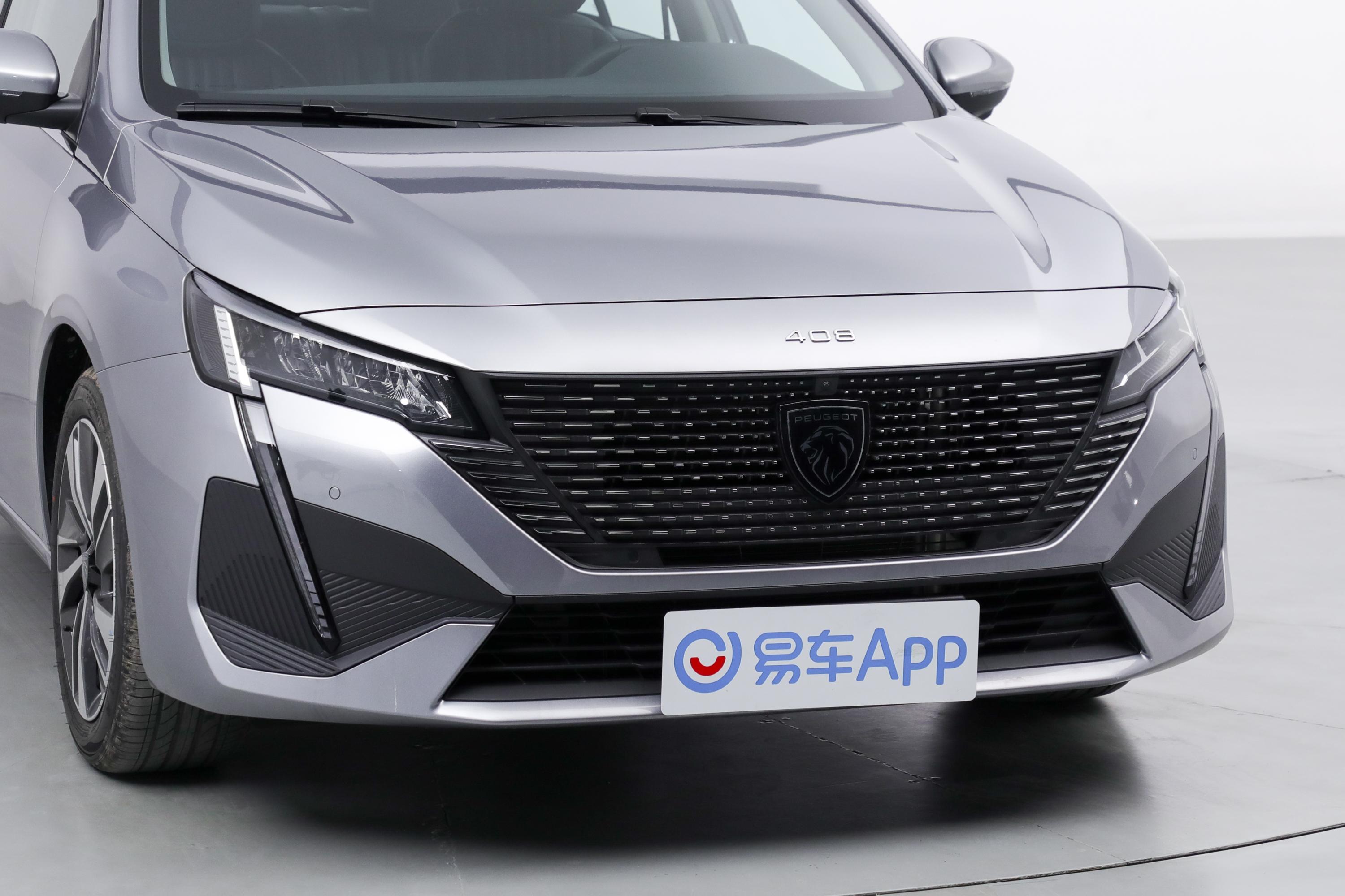 【标致408龘龘款 360THP 拉图版前格栅侧俯拍图片-汽车图片大全】-易车