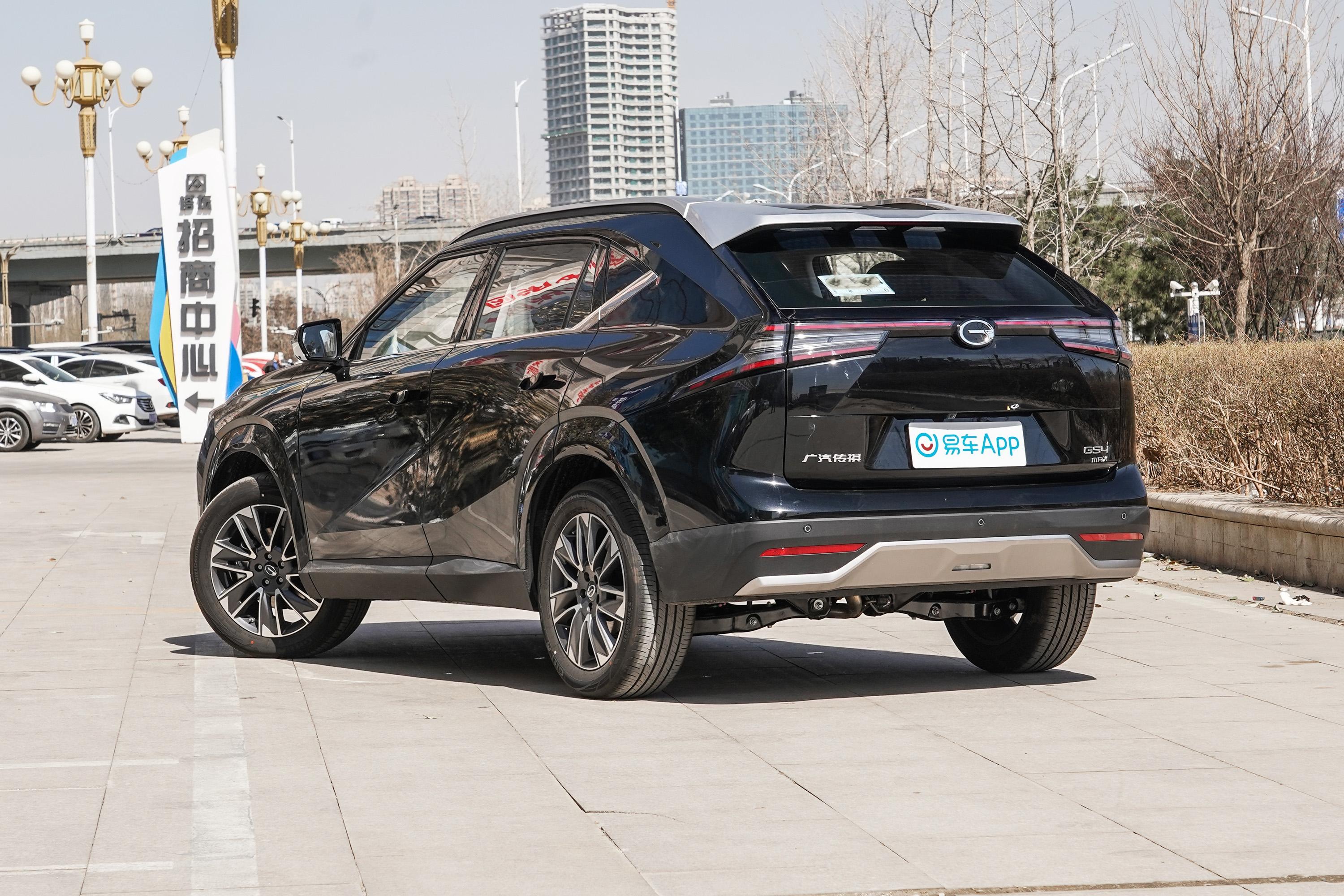 【传祺GS4MAX 1.5T 顶配版侧后45度车头向左水平图片-汽车图片大全】-易车