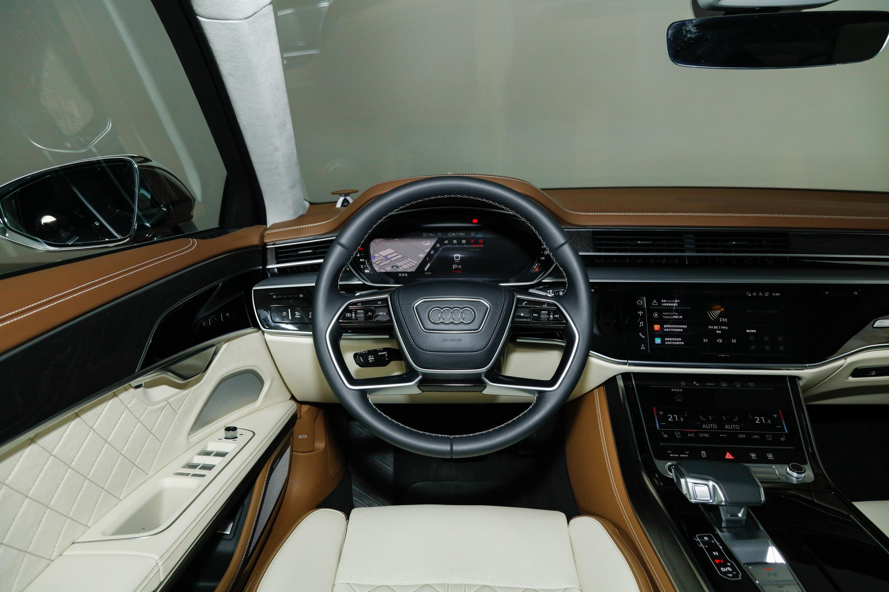 【奥迪A8A8L Horch创始人版 60 TFSI驾驶位区域图片-汽车图片大全】-易车