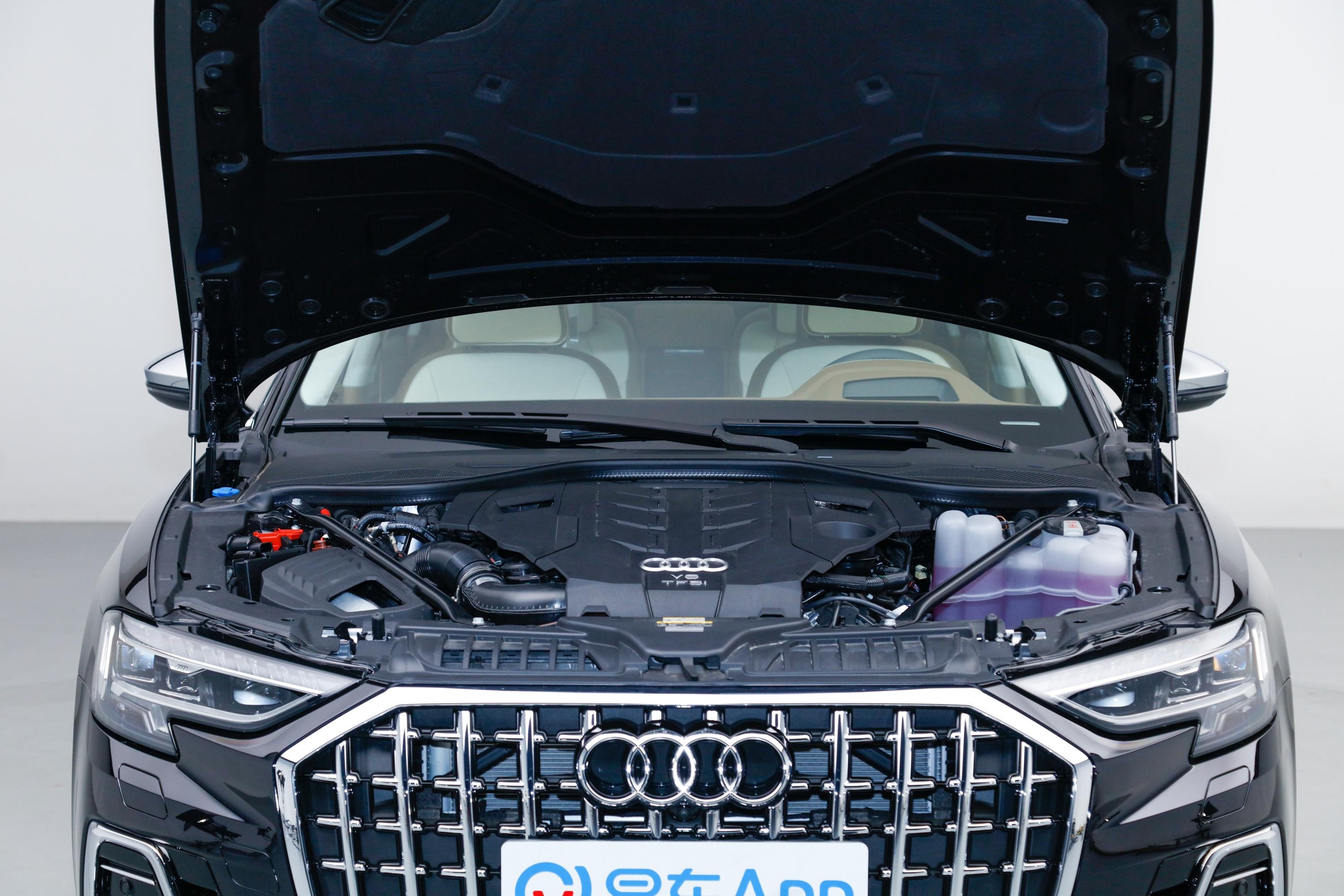 【奥迪A8A8L Horch创始人版 60 TFSI前舱整体图片-汽车图片大全】-易车