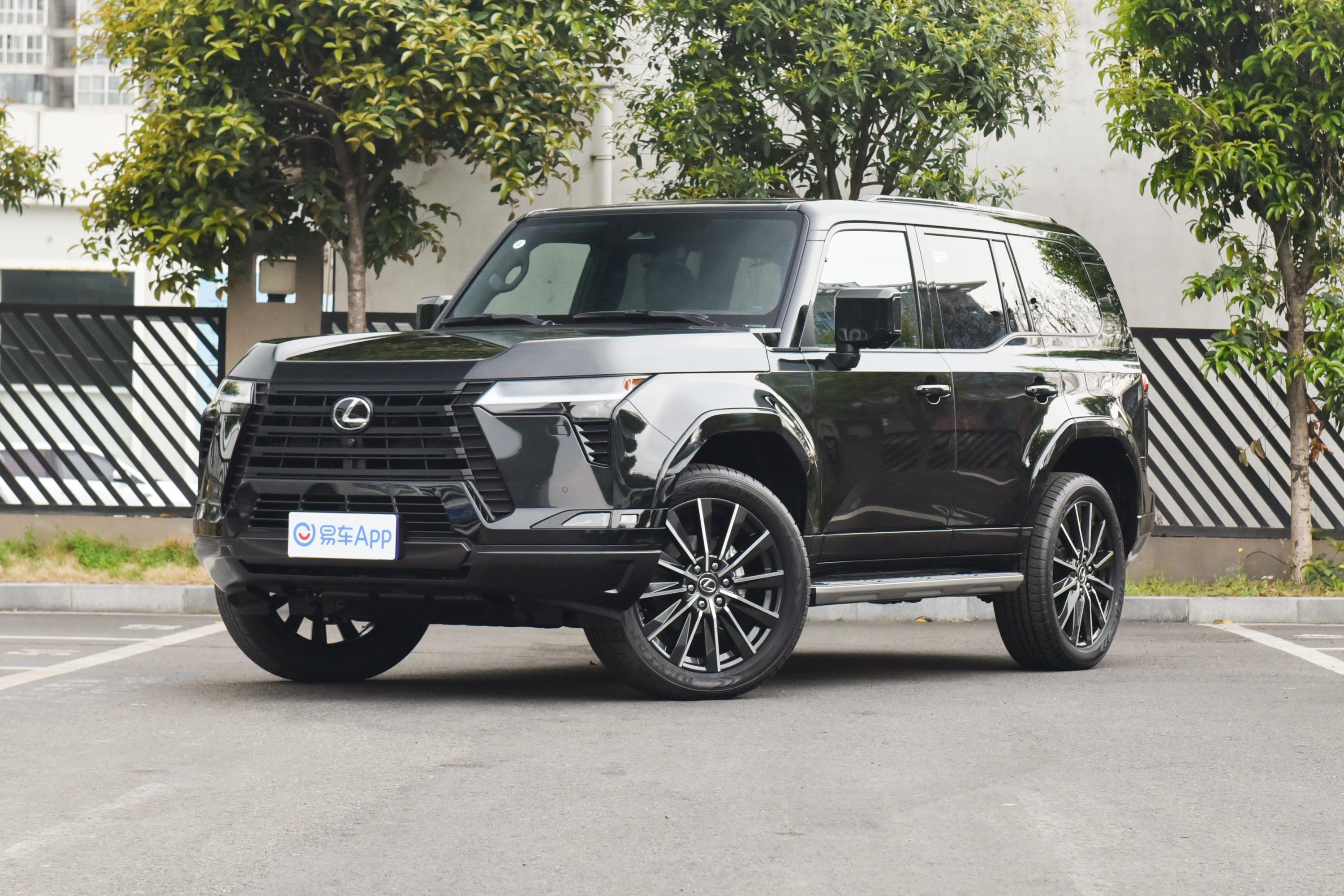 【雷克萨斯GX550h 凌峰版 5座侧前45度车头向左水平图片-汽车图片大全】-易车