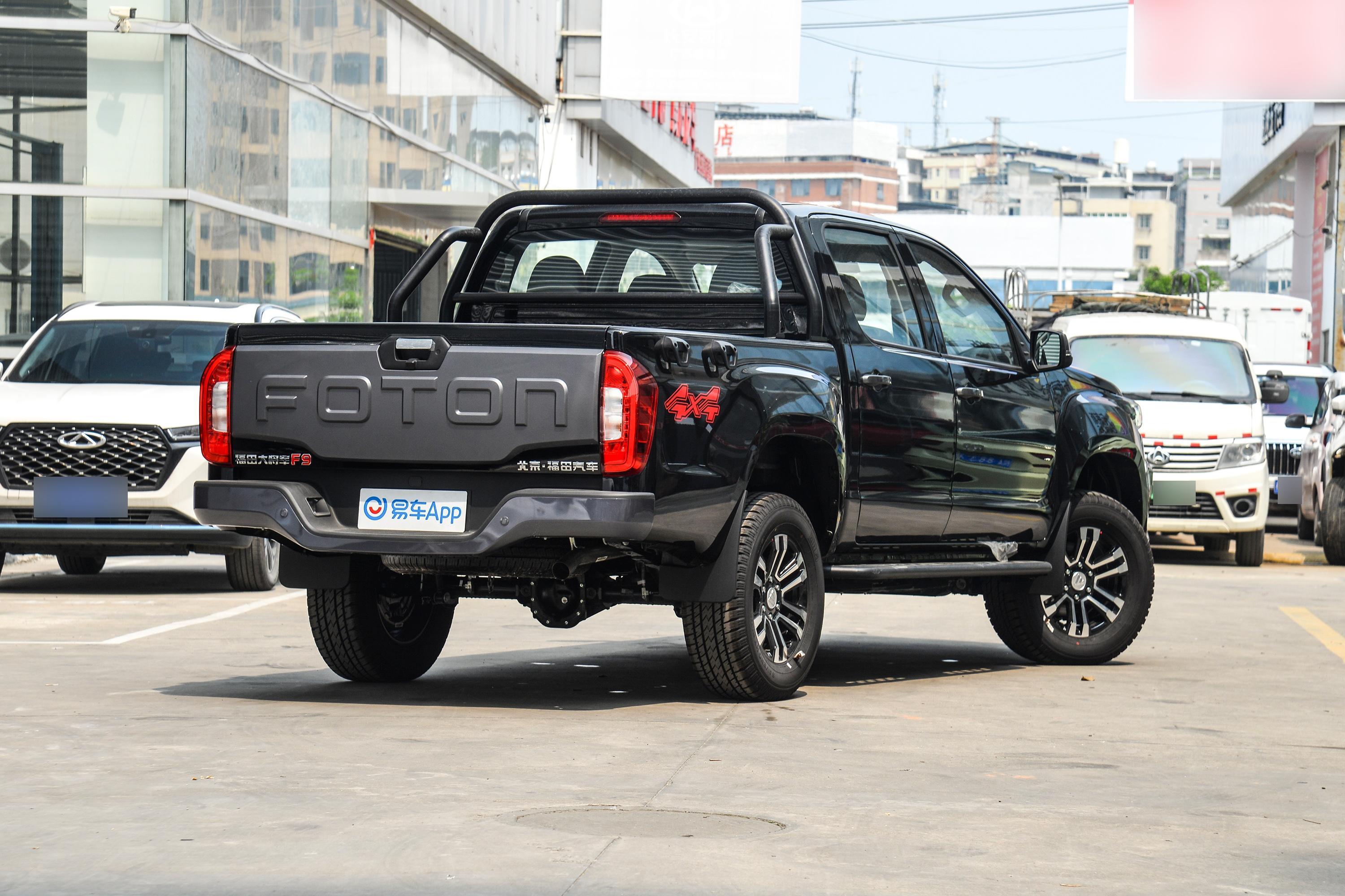 【大将军F9青春版 2.0T 手动四驱标箱精英型 柴油侧后45度车头向右水平图片-汽车图片大全】-易车