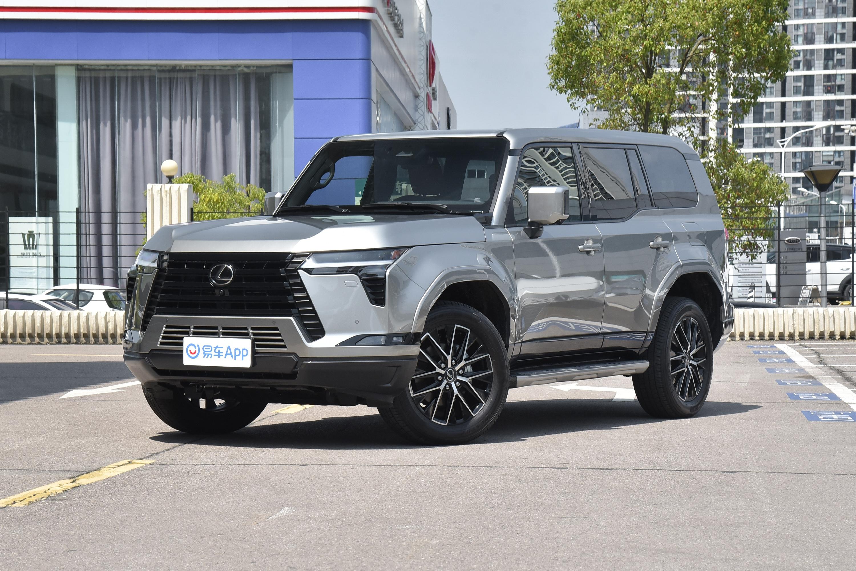 【雷克萨斯GX550h 先峰版 6座侧前45度车头向左水平图片-汽车图片大全】-易车