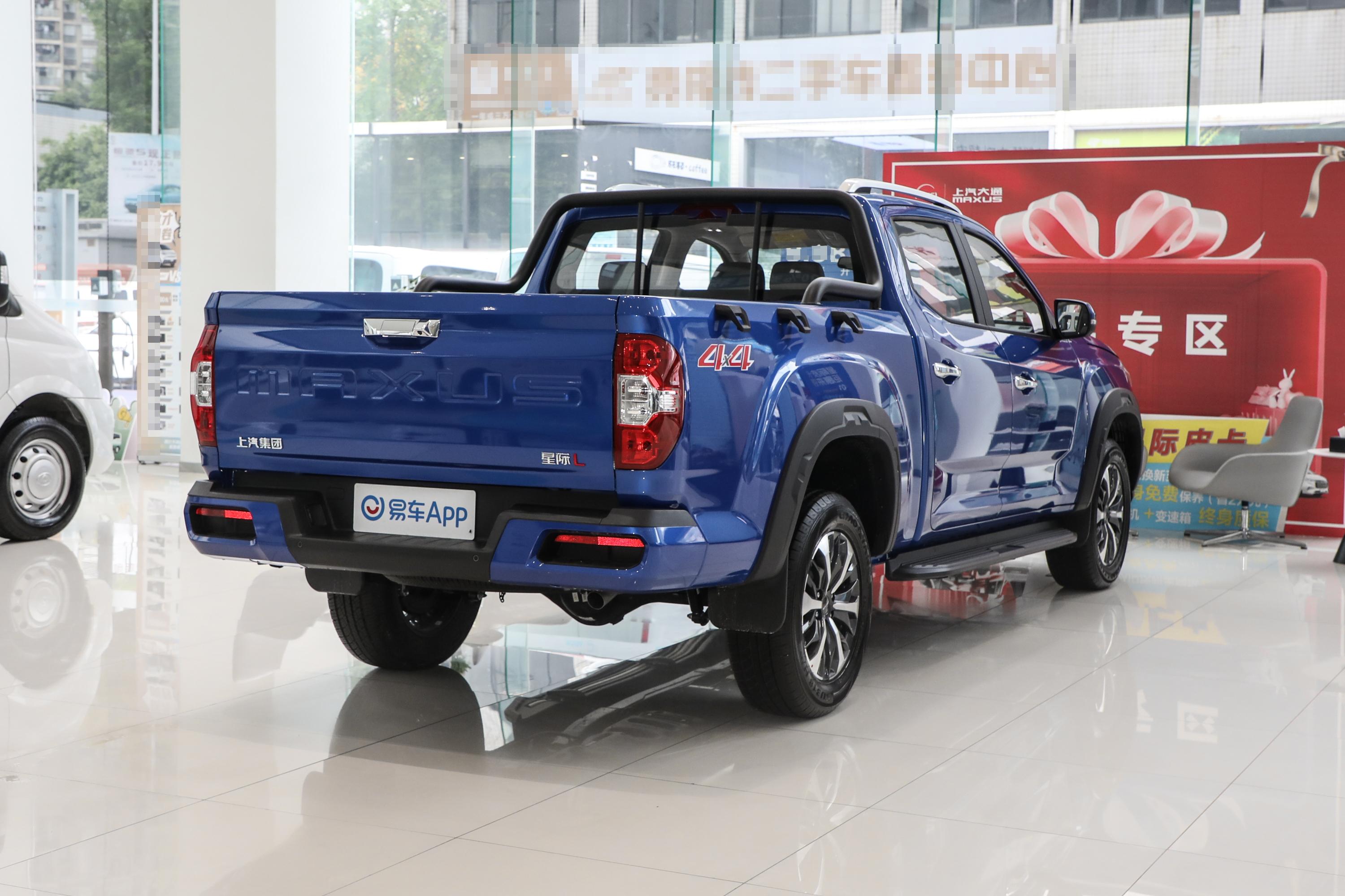 【上汽大通MAXUS 星际星际L 2.0T 手动四驱长箱豪华版 柴油侧后45度车头向右水平图片-汽车图片大全】-易车