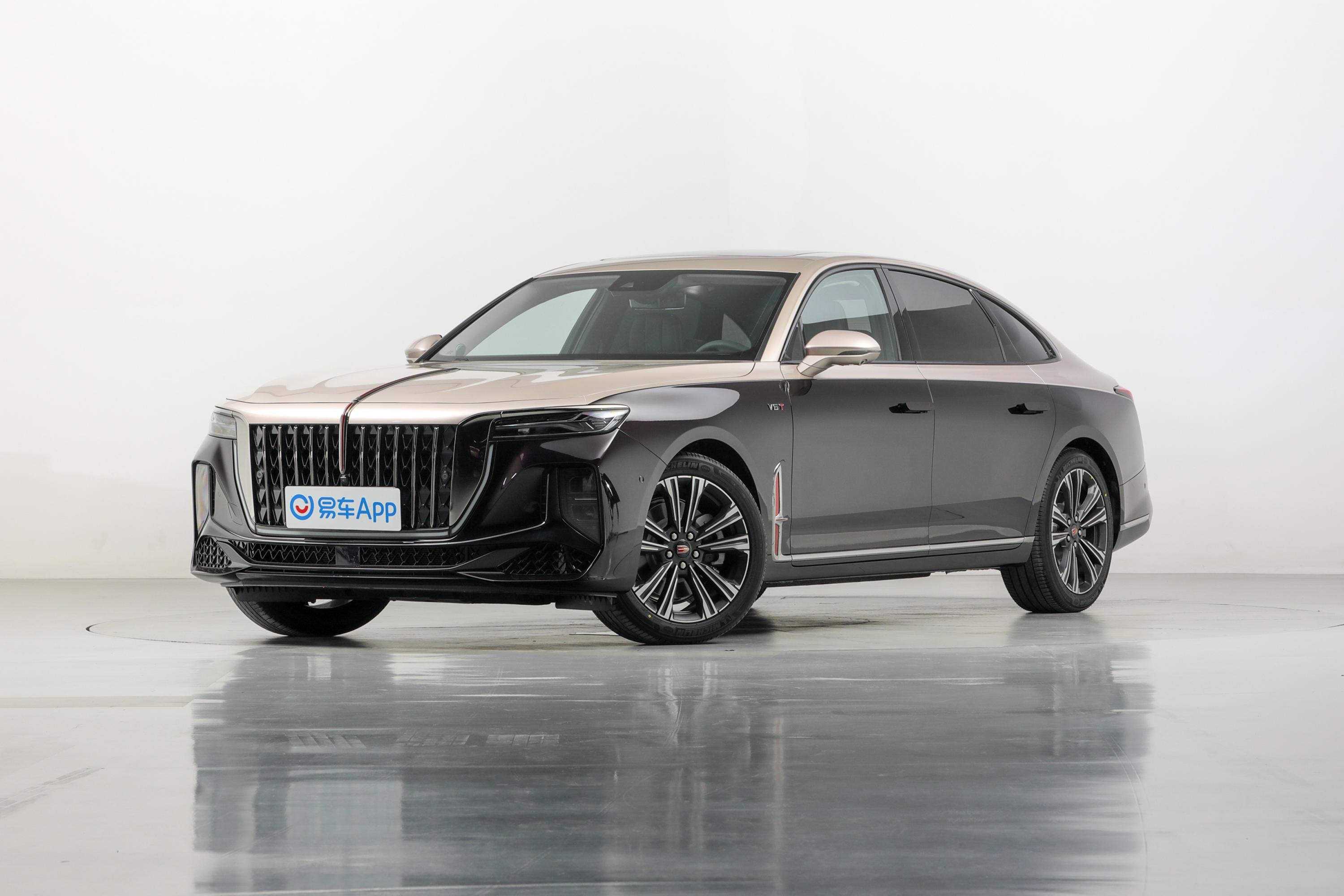 【红旗H93.0T 四驱旗领私享风尚版 4座侧前45度车头向左水平图片-汽车图片大全】-易车