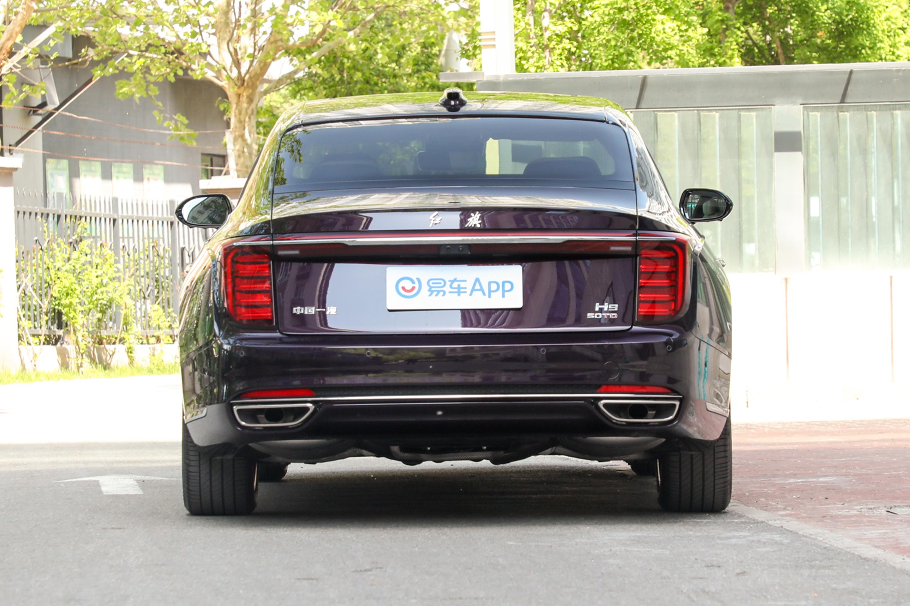 【红旗H93.0T 两驱旗畅豪华商务版 5座正后水平图片-汽车图片大全】-易车